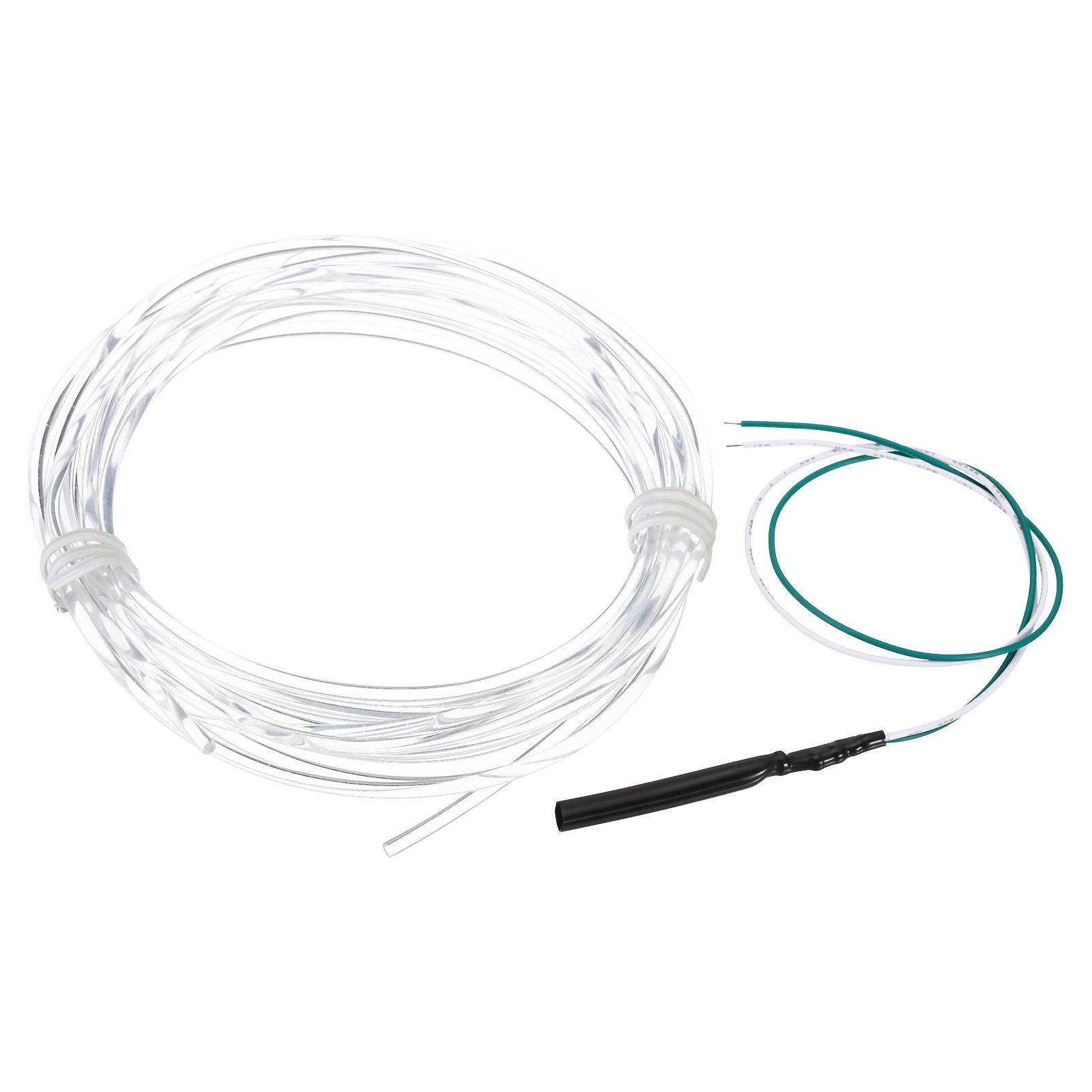 2mm 3.0m PMMA Side Glow Fiber Optic Cable Kit with 12V 0.1W Testing LED ...