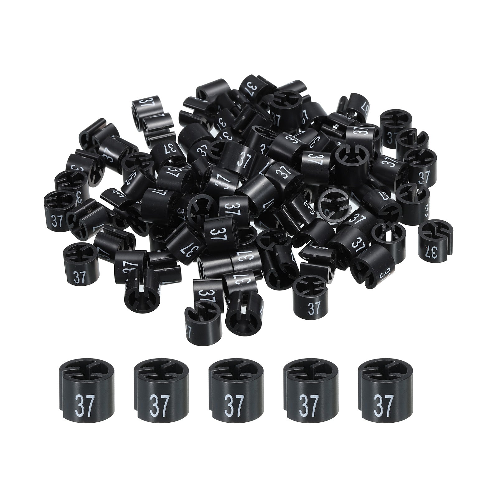 Clothes Hanger Marker Colored Hanger Sizer Garment Markers Tag (Number ...