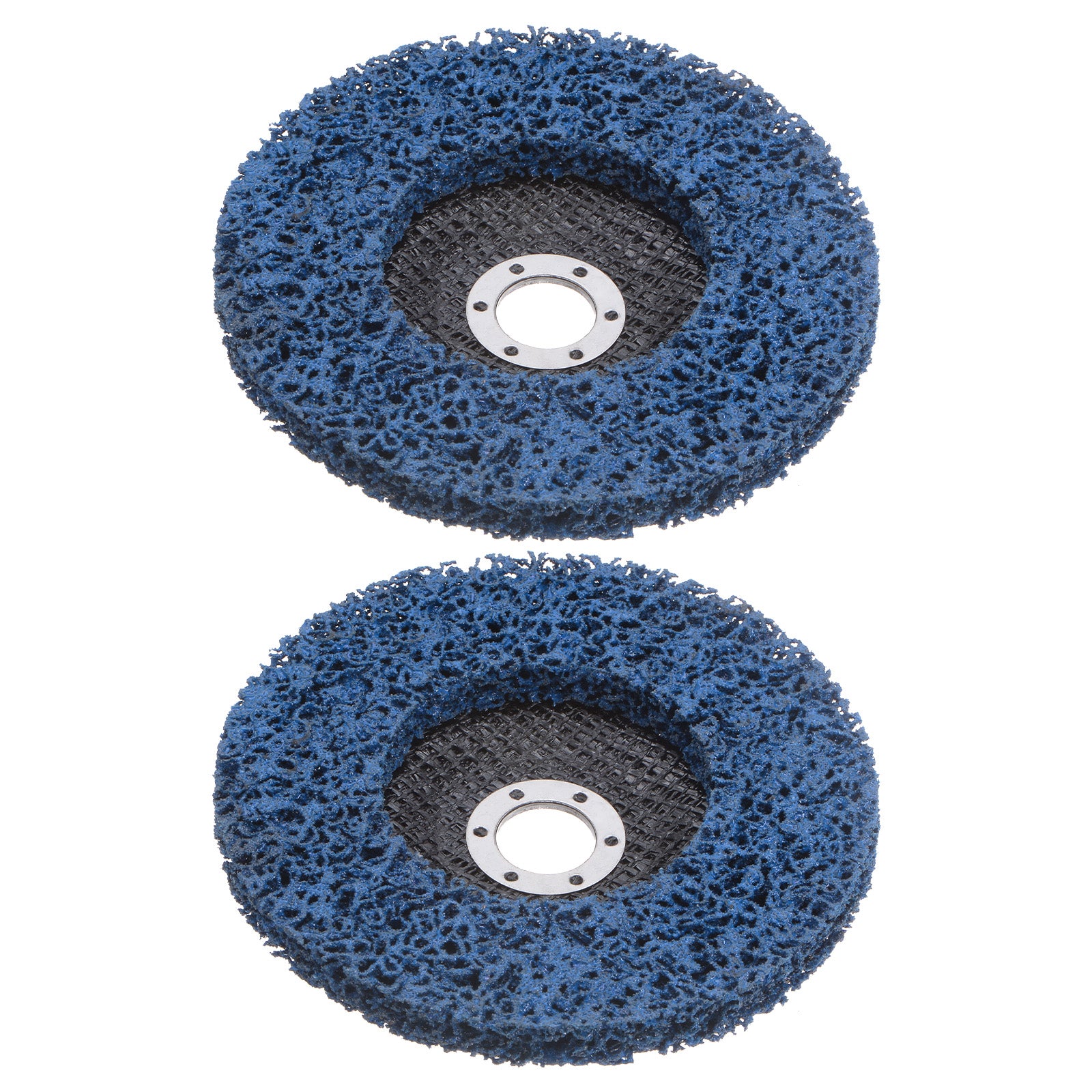 2pcs Strip Wheel Stripping Wheels 6"x7/8" for Angle Grinder Blue ...