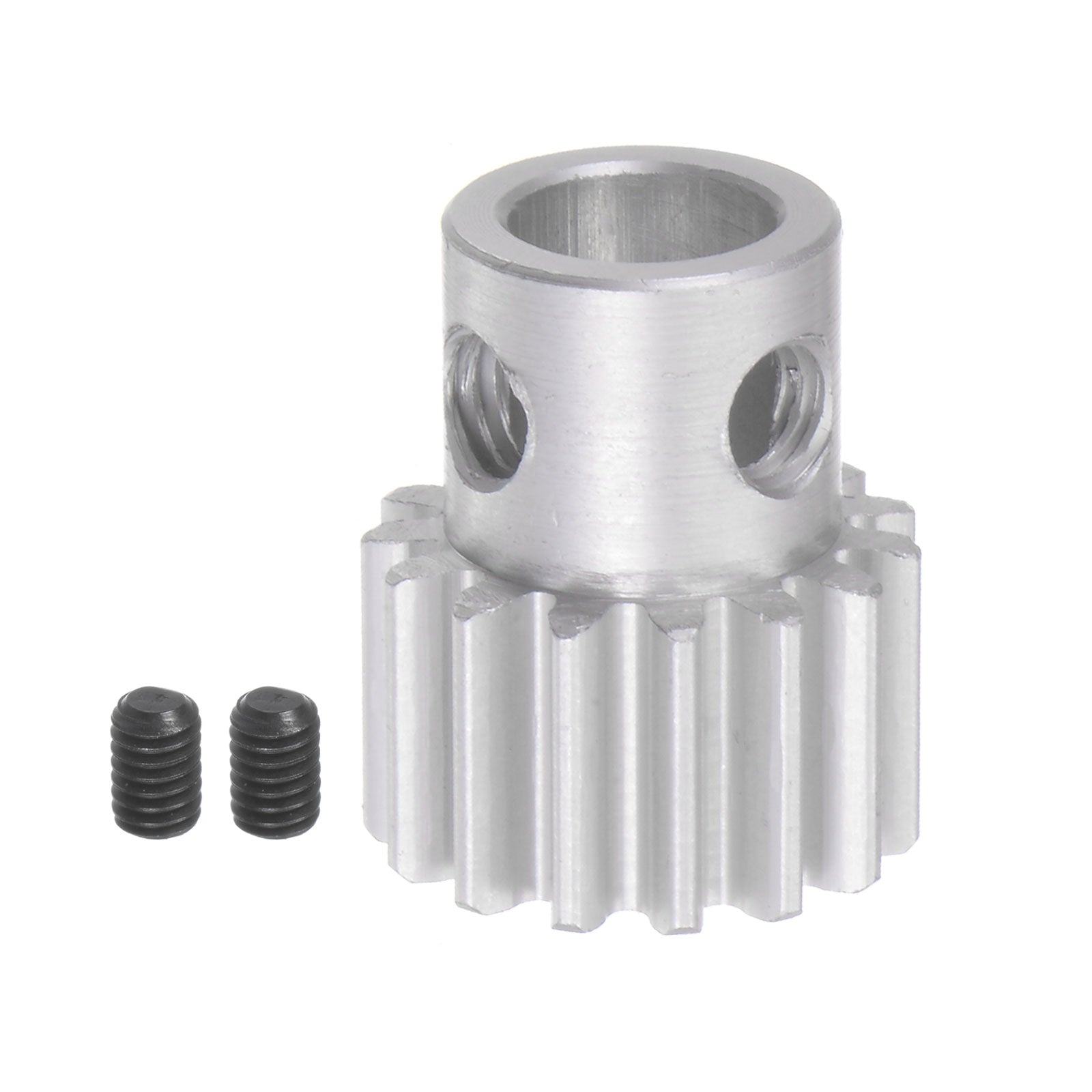 Step Spur Gear 8mm Inner Hole Pinion Gear 15T Mod 1 Aluminum Alloy ...