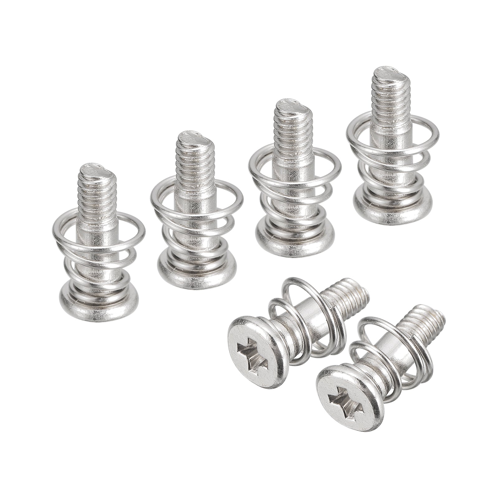 Uxcell Spring Screws, 10pcs M2.5x10mm 5.7mm Spring OD GPU Back Plate ...