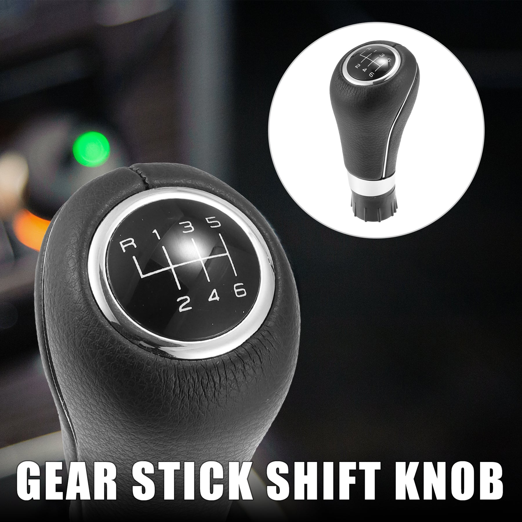 Car Manual Gear Stick Shift Knob 6 Gear for Mercedes-Benz W203 S203 ...