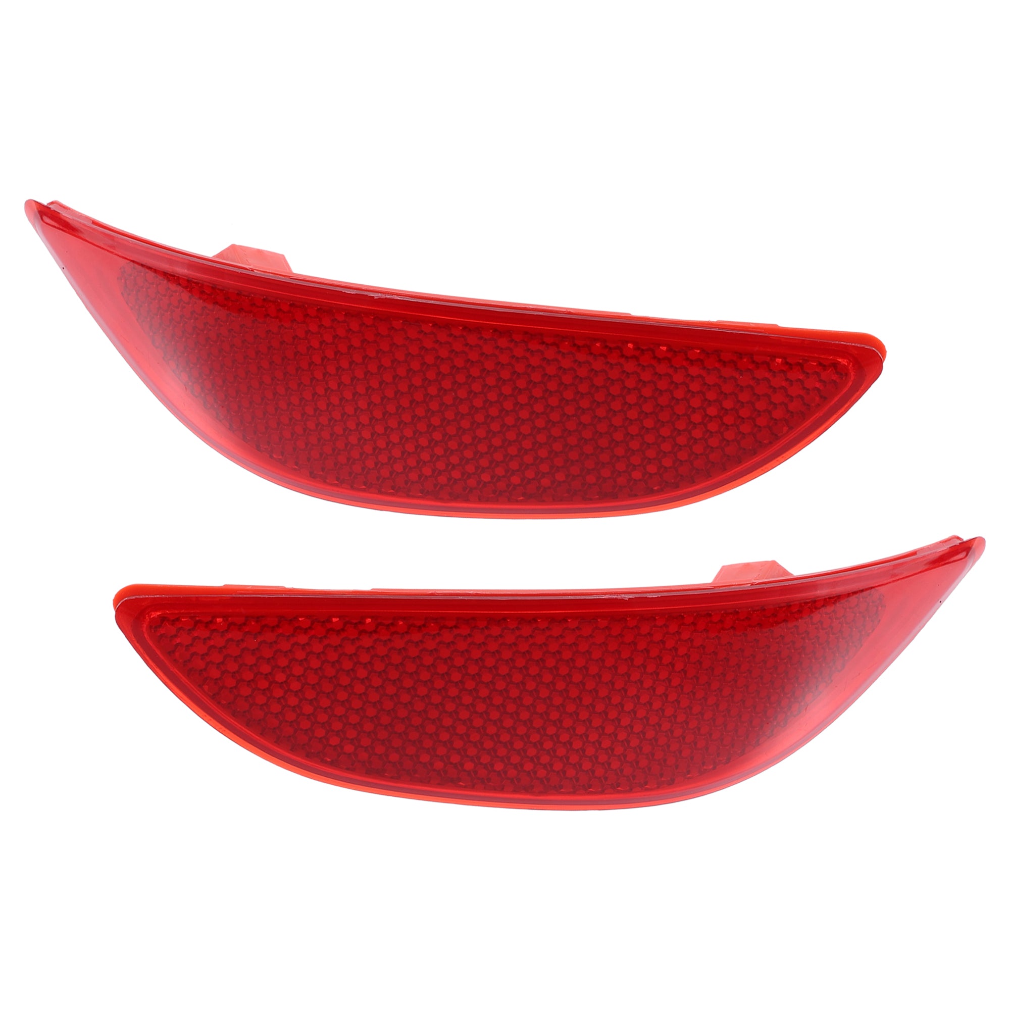 1 Pair Rear Left Right Bumper Reflector Light Cover for Hyundai Accent ...