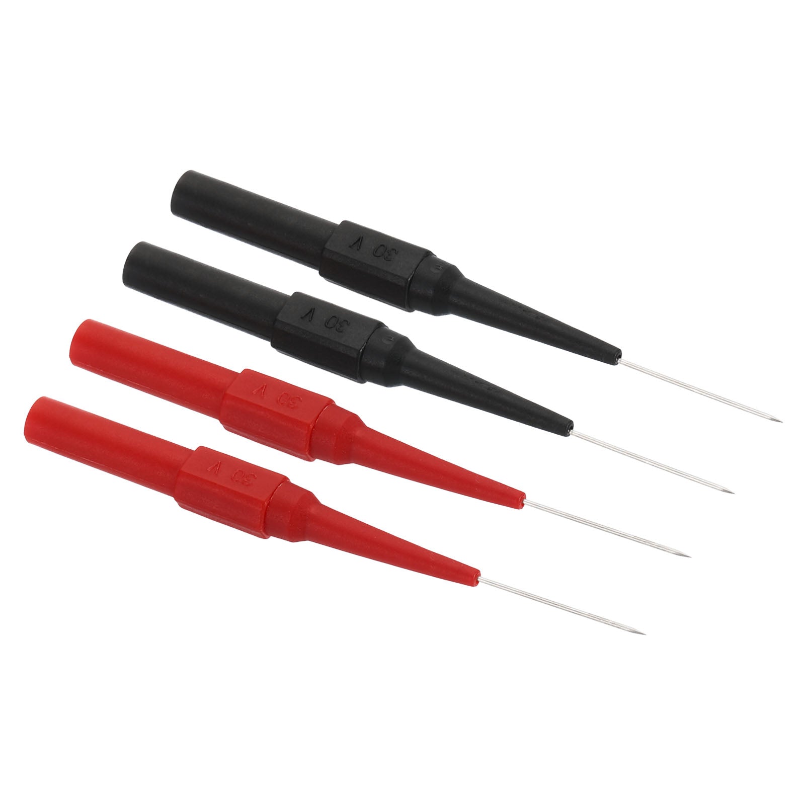 0.7mm Test Probes, 4 Pcs Copper Multimeter Test Lead Extention Sharp ...