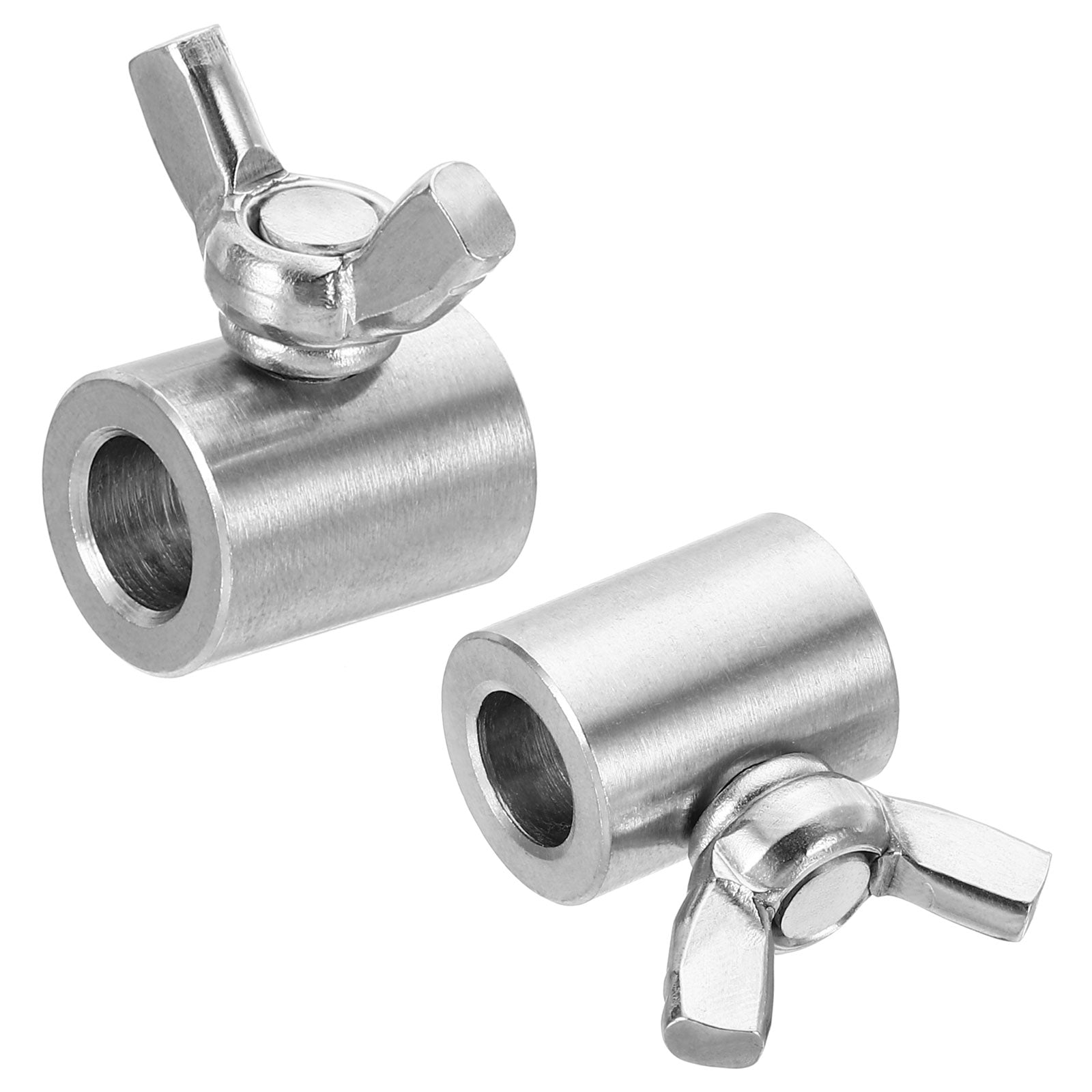 9mm Hand Screw Clamp, 2Pcs Single Hole Wire Fasteners Butterfly Screws ...