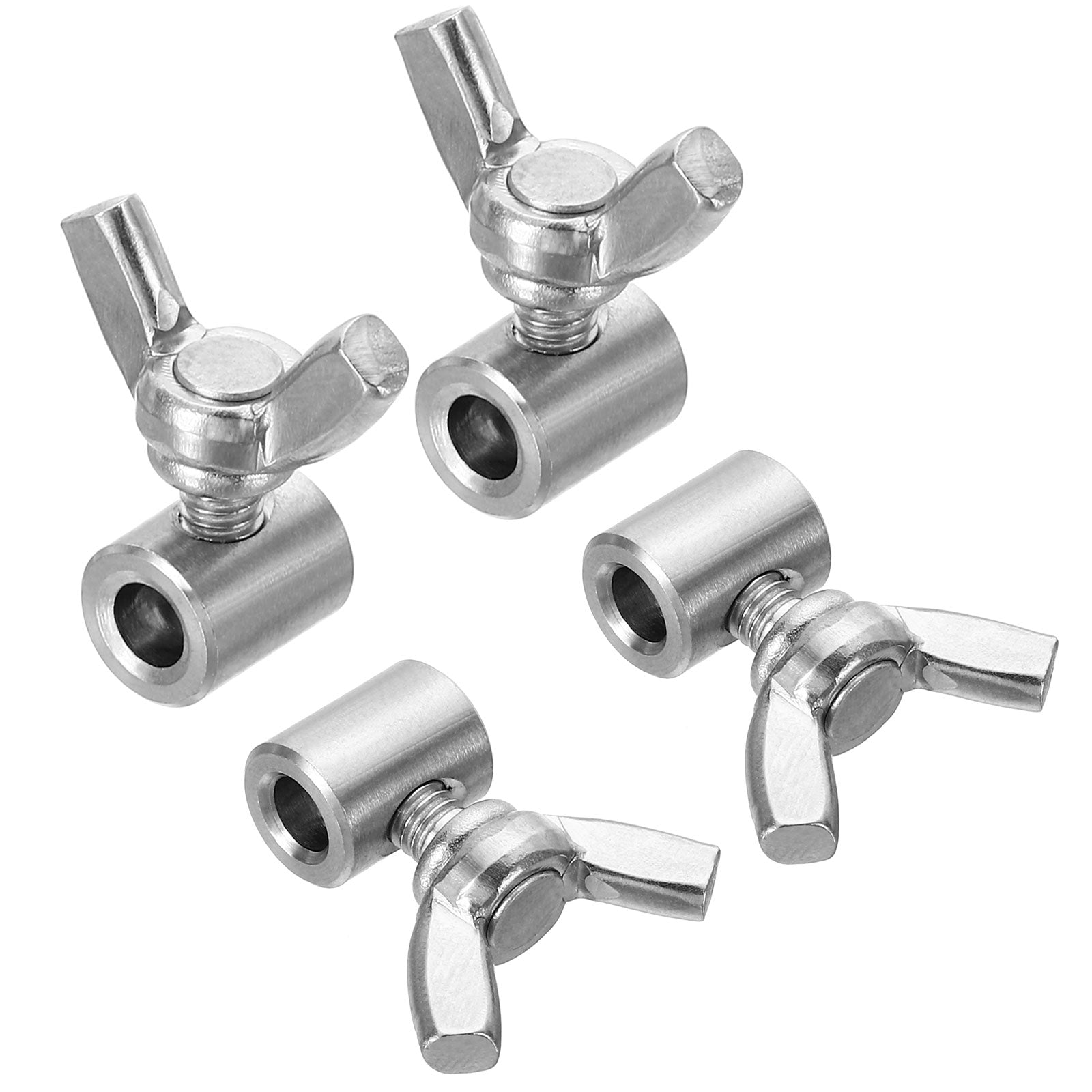 4mm Hand Screw Clamp, 4Pcs Single Hole Wire Fasteners Butterfly Screws ...
