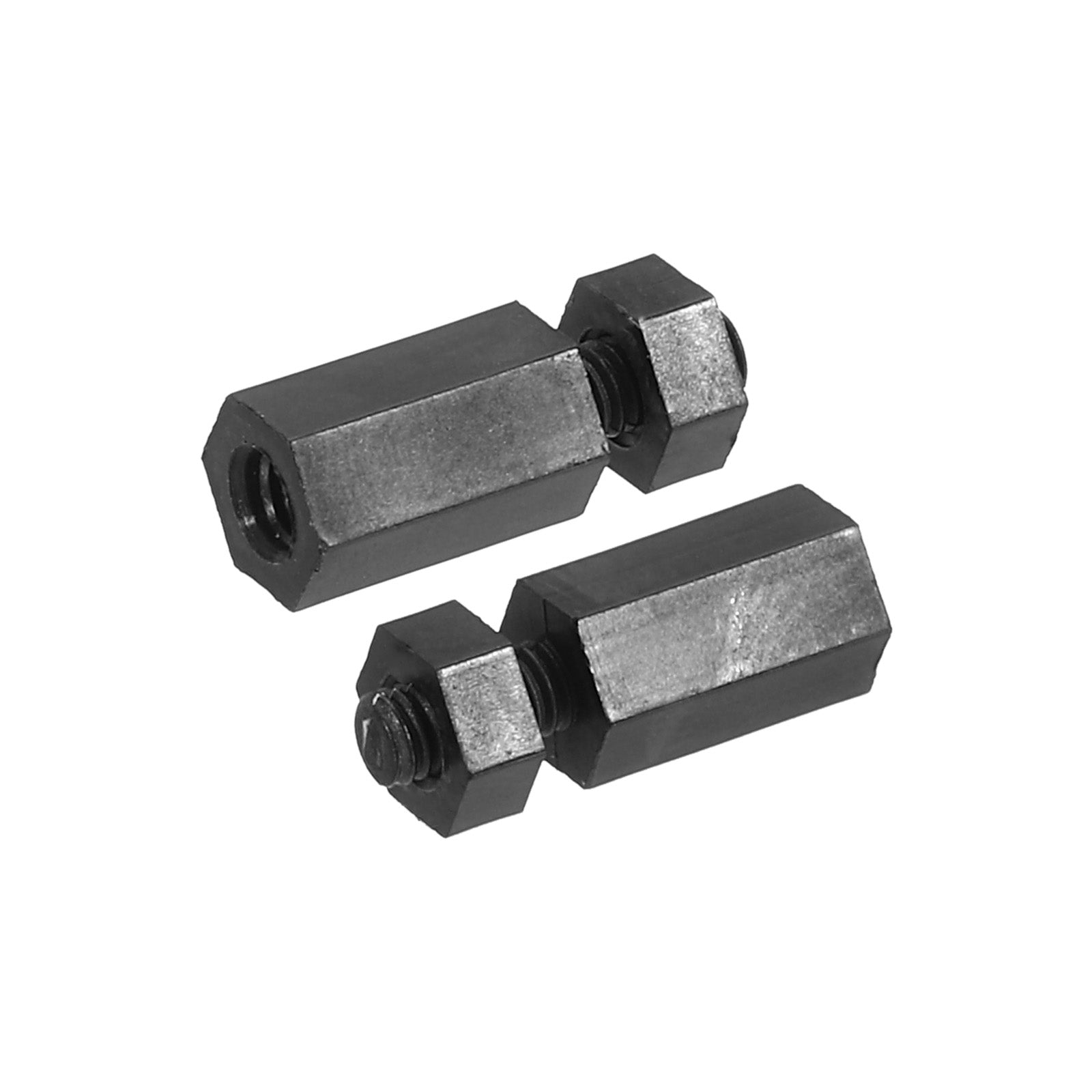 M2.5 Nylon Hex Standoff Screws Nuts, 100Pack PCB Threaded Kit(8mm+5mm ...
