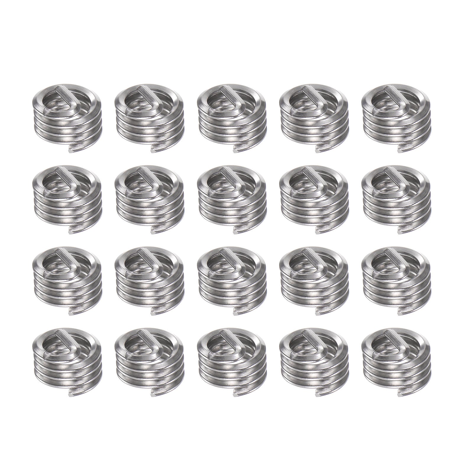 20pcs 10#-32 UNF 1D 4.8mm 304 Stainless Steel Helical Wire Threaded ...