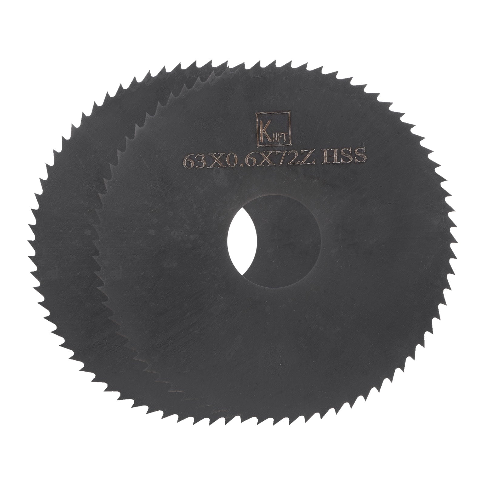 2pcs 63mm x 16mm x 0.6mm 72 Teeth Nitride Coated Circular Saw Blades ...