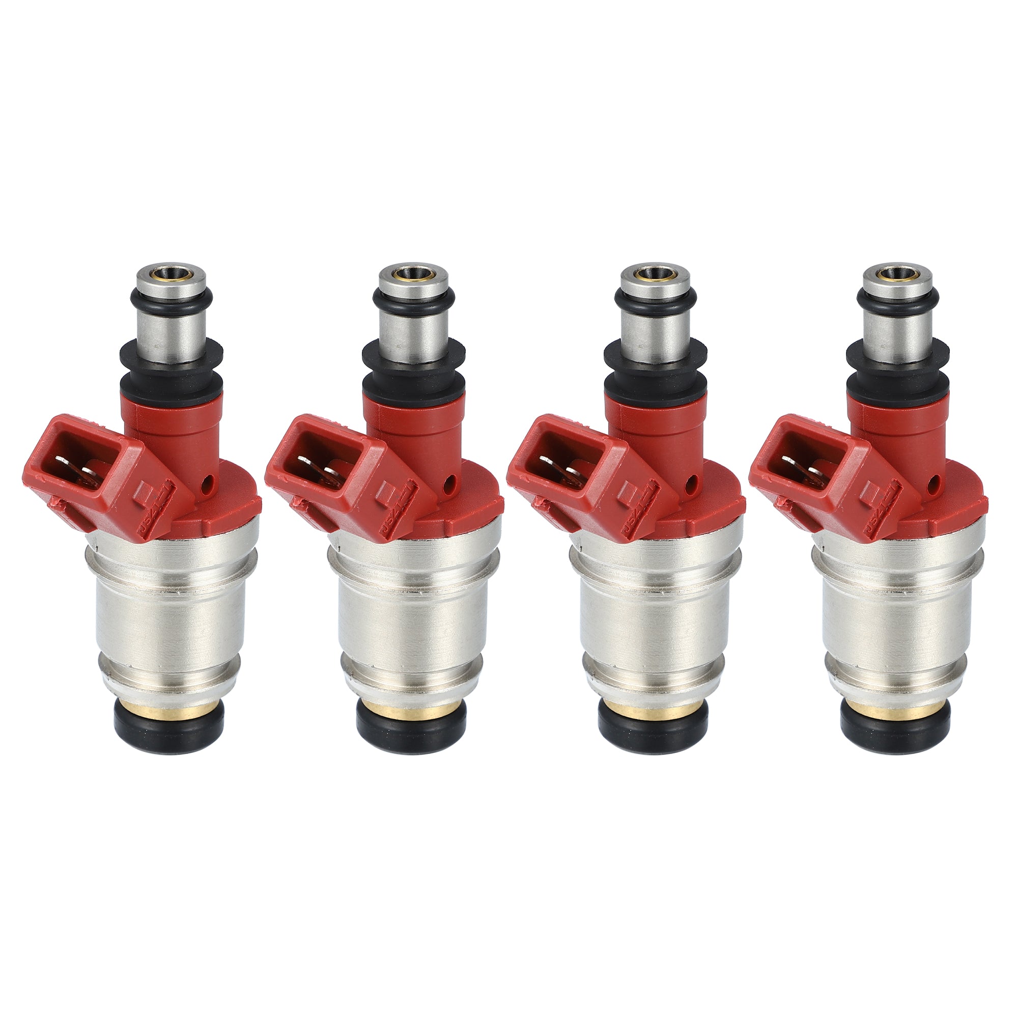 Set of 4 Fuel Injectors 16600-86G00 for Nissan Pickup D21 2.4L I4 1990 ...