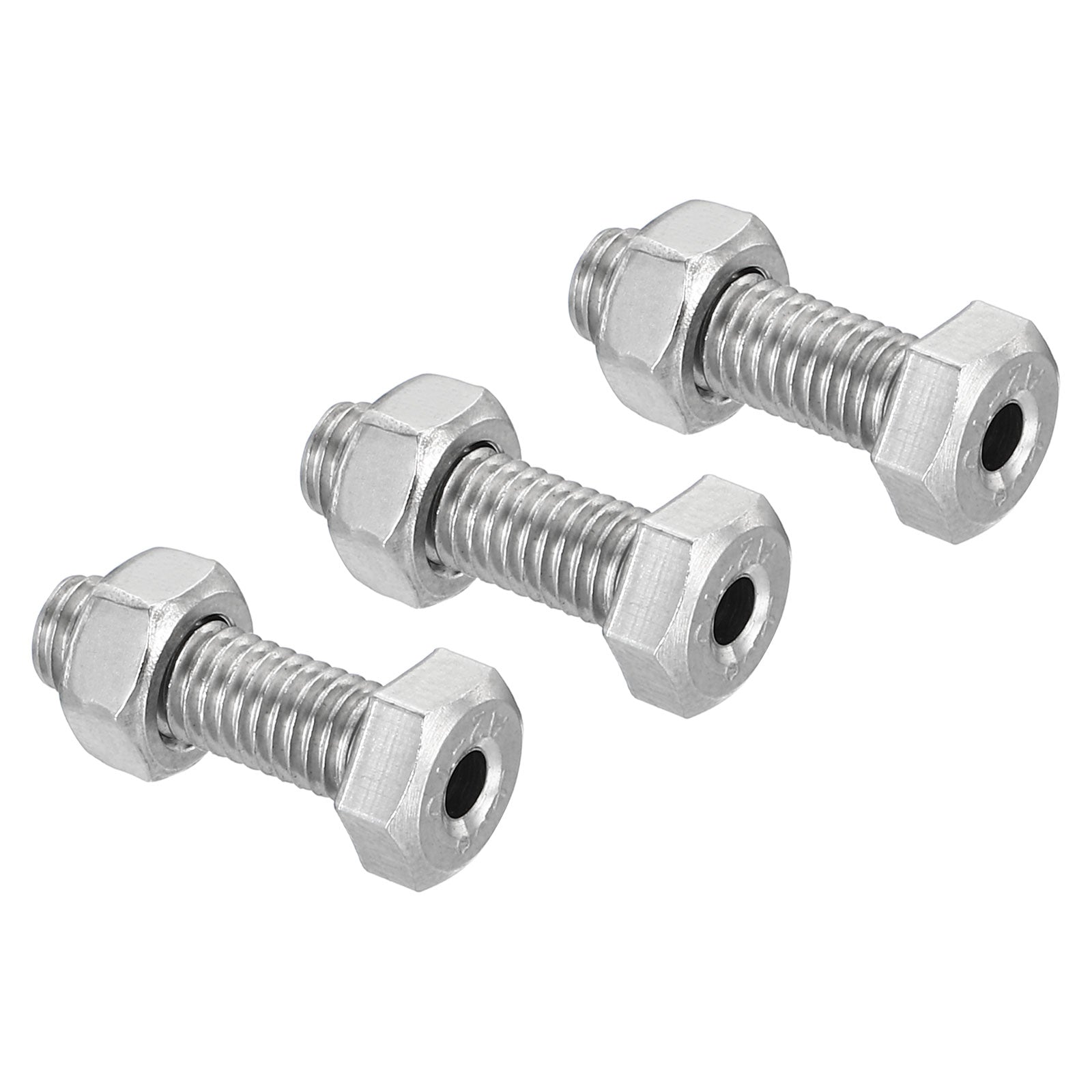 M5x16mm Hollow External Hexagon Screw, 3 Set Cylindrical Lamp Threading ...