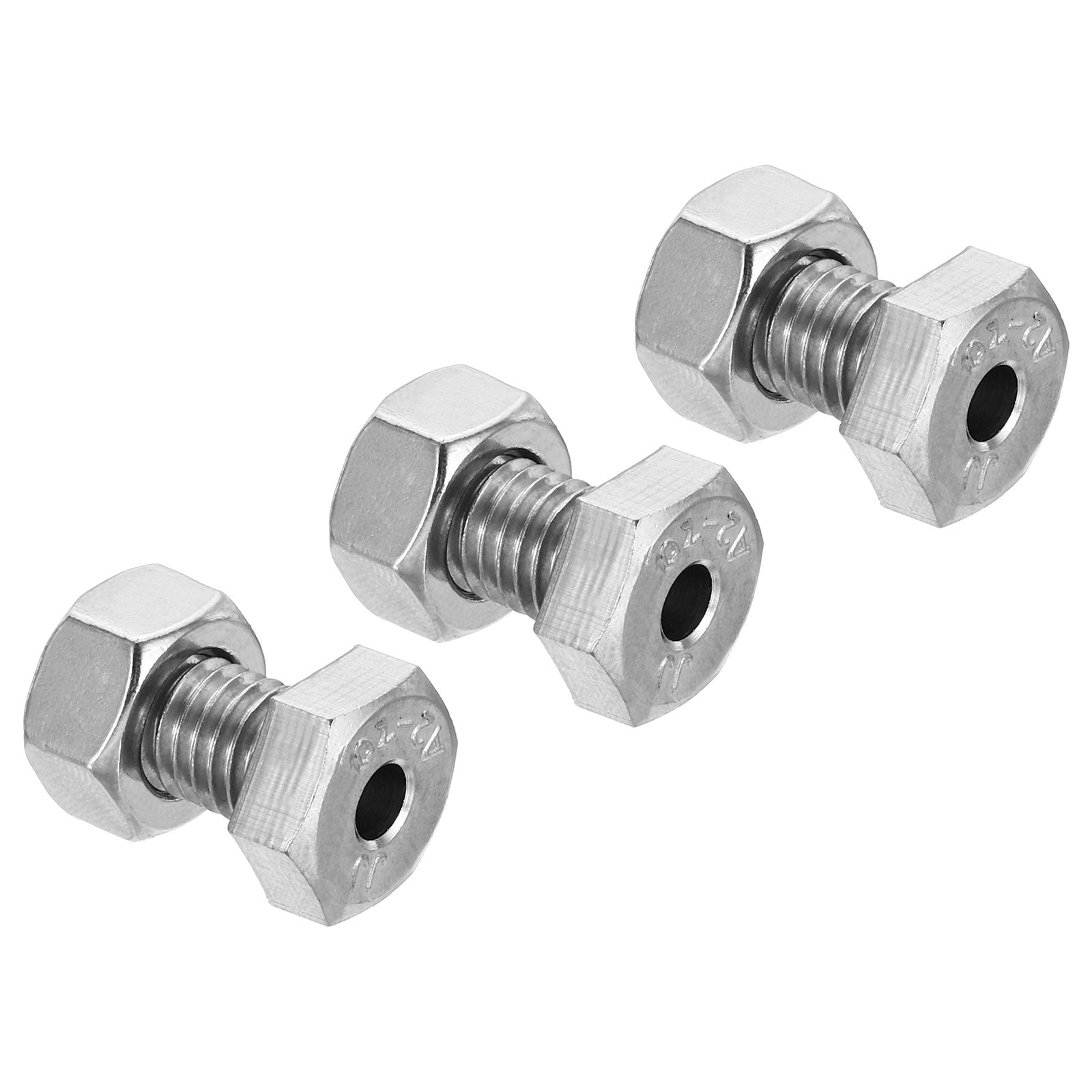 M10x20mm Hollow External Hexagon Screw, 3 Set Cylindrical Lamp ...