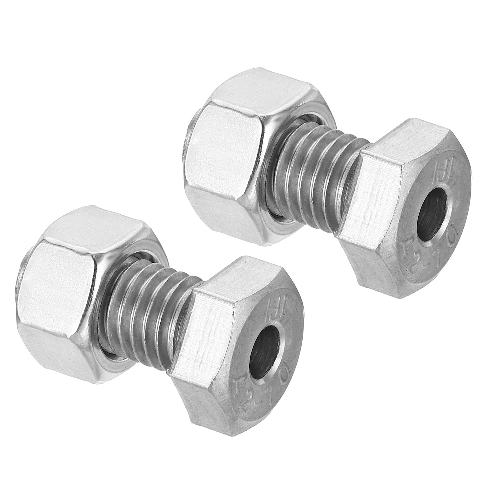 M12x25mm Hollow External Hexagon Screw, 2 Set Cylindrical Lamp ...