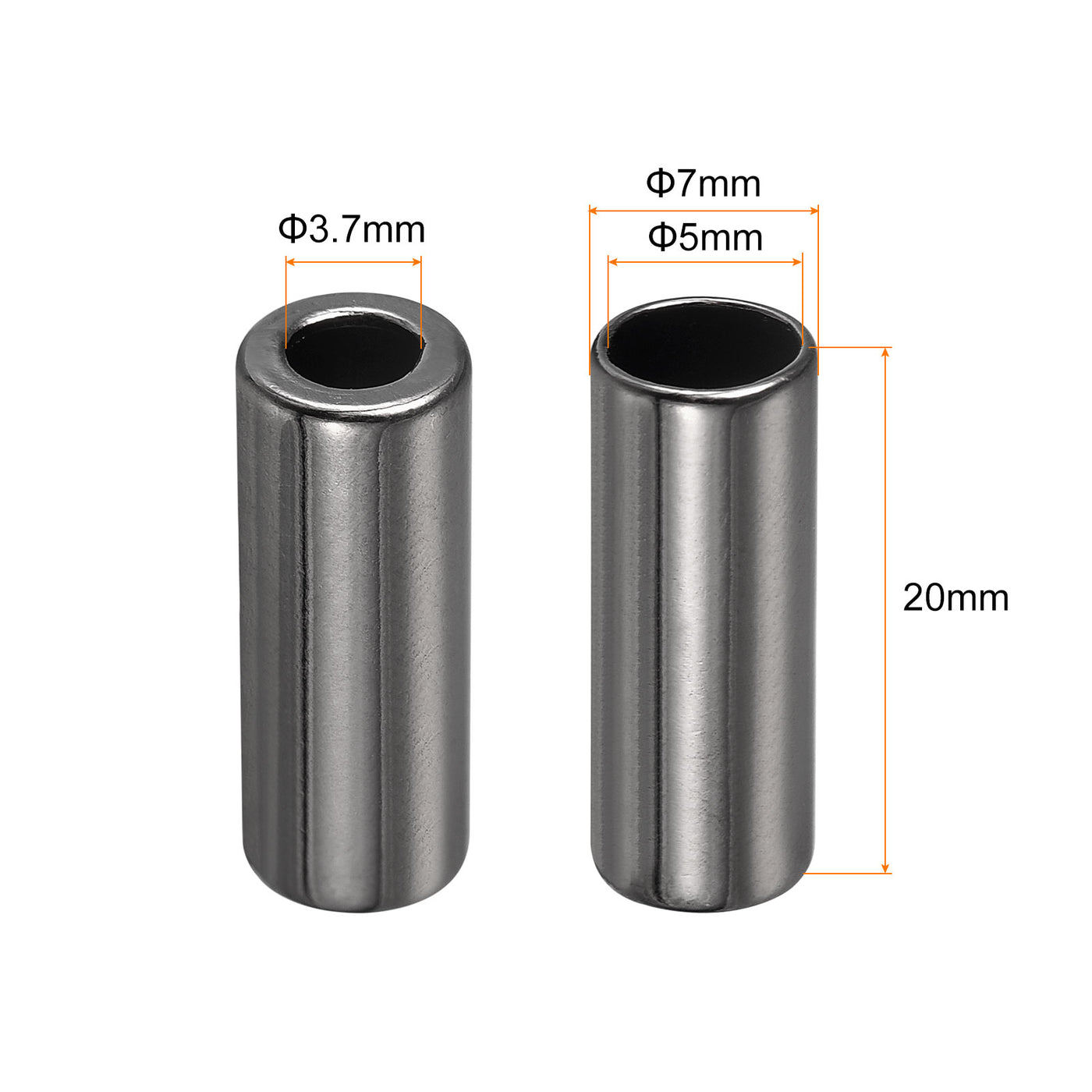 26pcs Metal Cord End Lock, Metal Drawstring Rope Stopper Column Rope ...