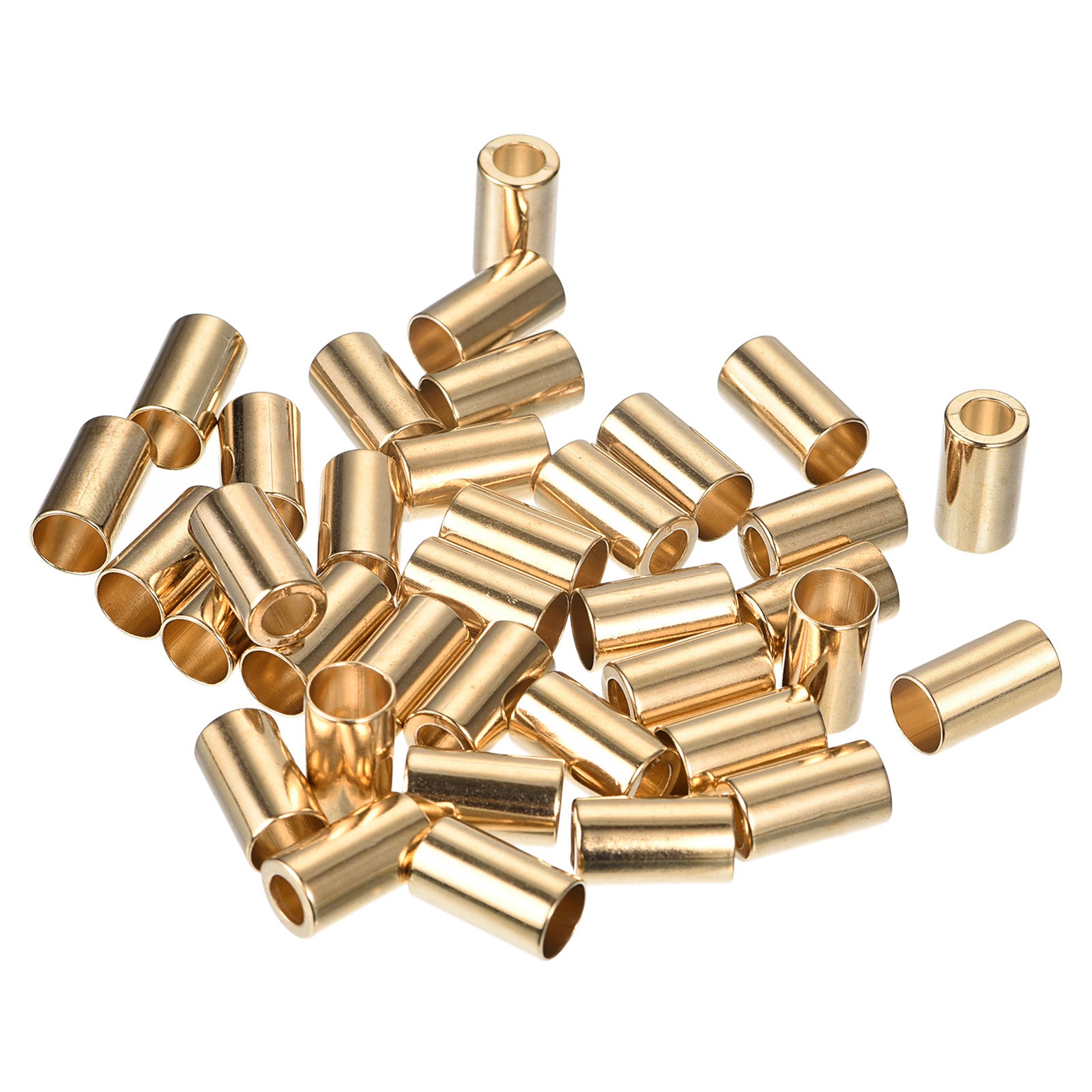 36pcs Metal Cord End Lock, Metal Drawstring Rope Stopper Column Rope ...