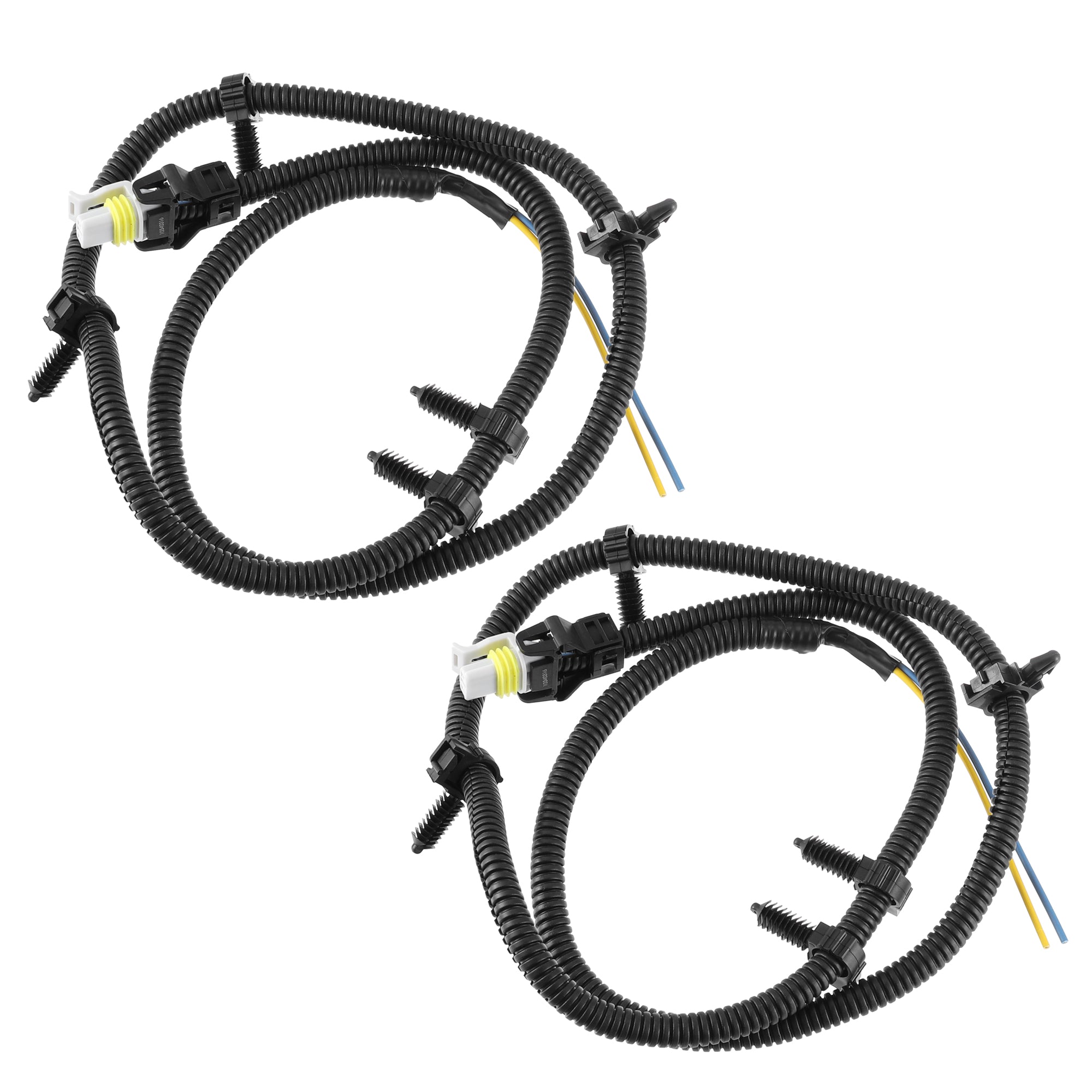 2 Pcs ABS Wheel Speed Sensor Wiring Harness Rear Left Right 10340314 ...