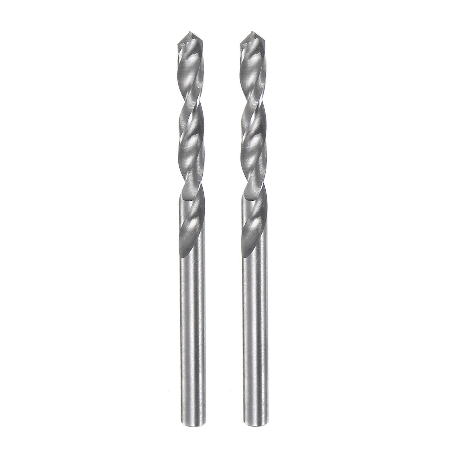 2pcs 2.5mm C3/K10 Tungsten Carbide Precision Straight Shank Twist Drill ...