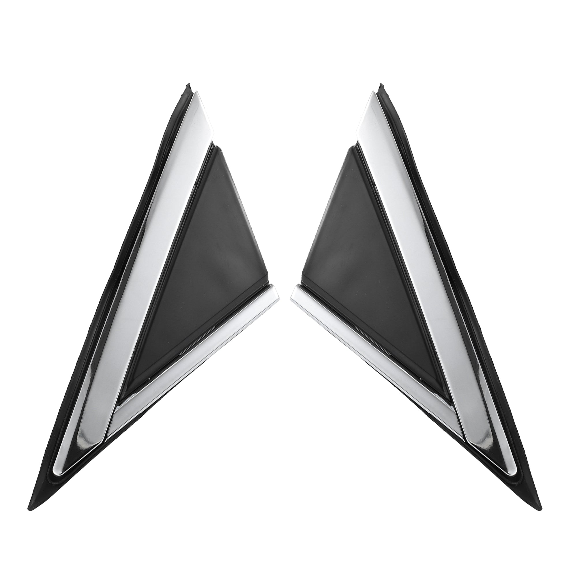 1 Pair Front Left and Right Mirror Corner Triangle Fender Cover ...