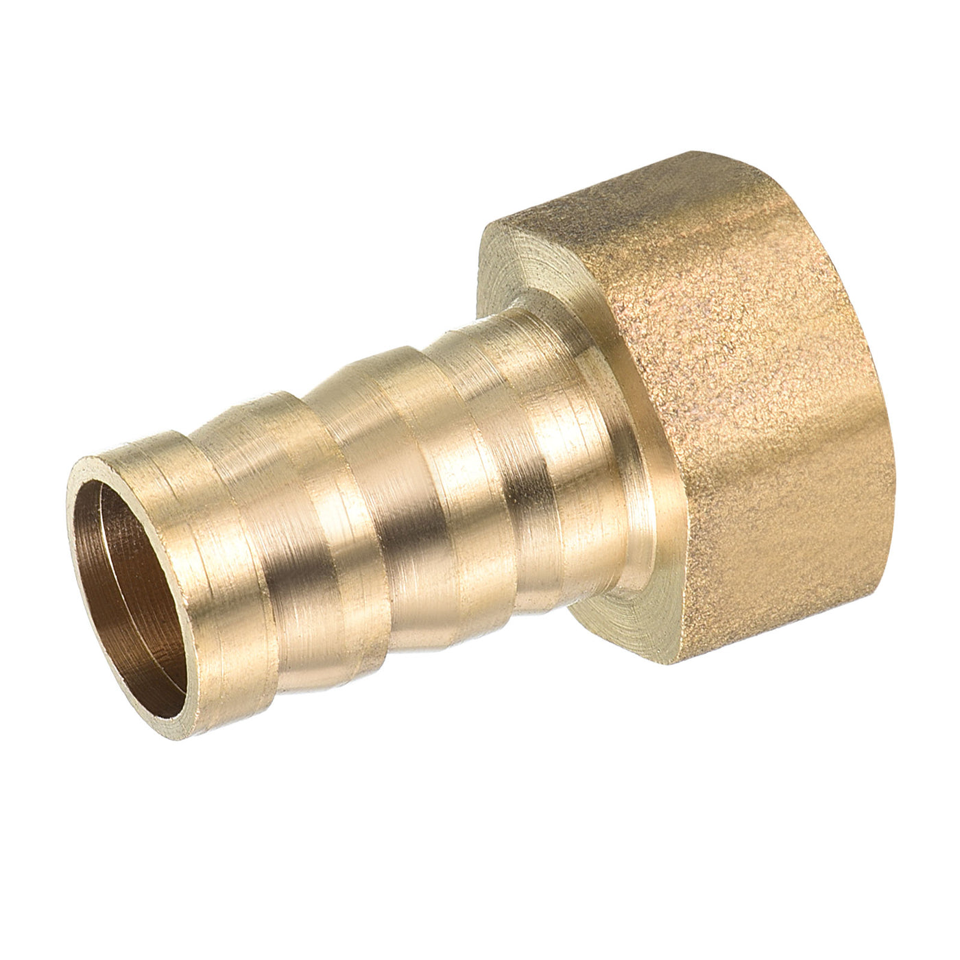 Hose Barb Fitting Straight 12mm Barbed G3/8 Female Thread, 4 Pack Brass ...