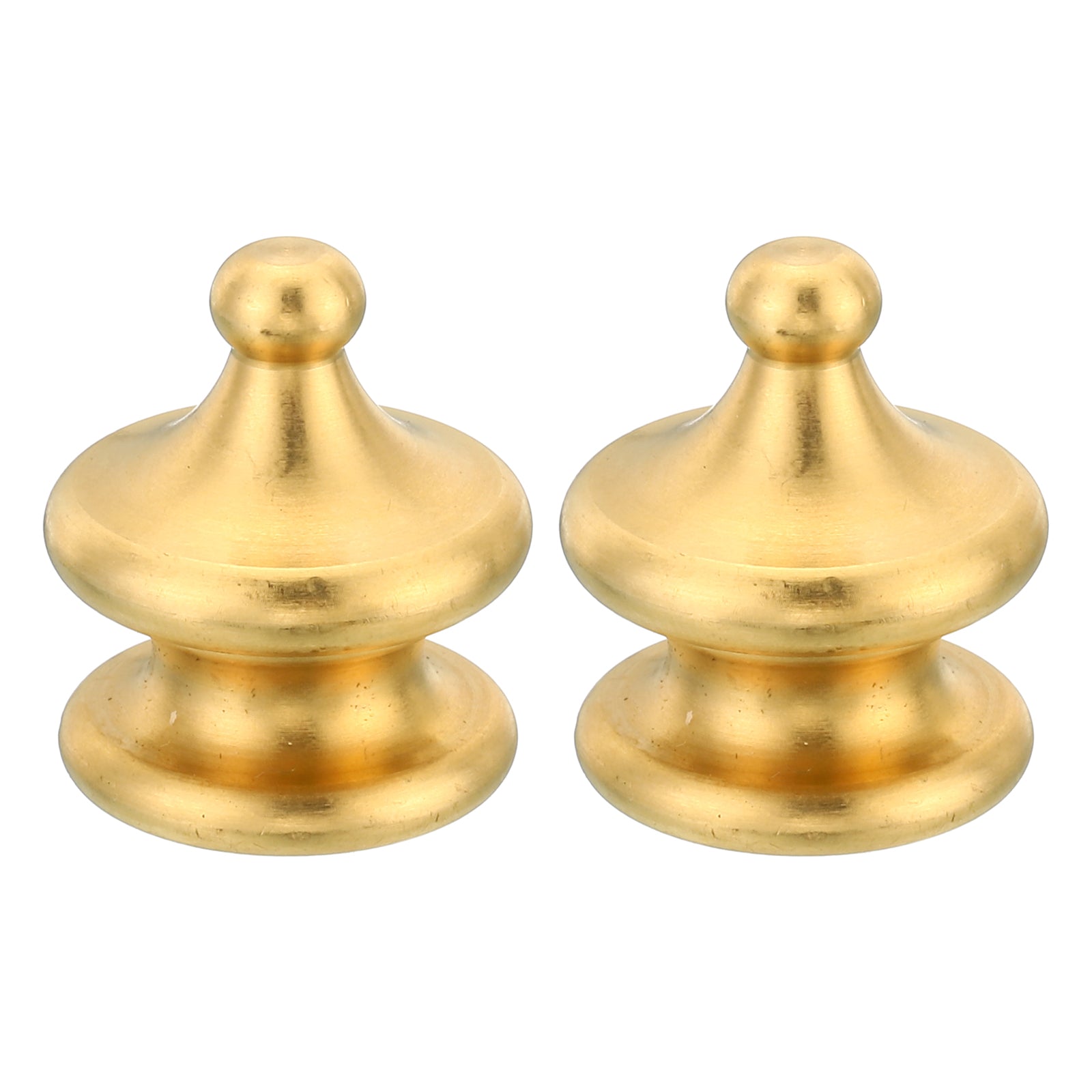 M10 Thread Lamp Finial Cap Knob, 2 Pack Brass Lamp Shade Harp Top Screw ...
