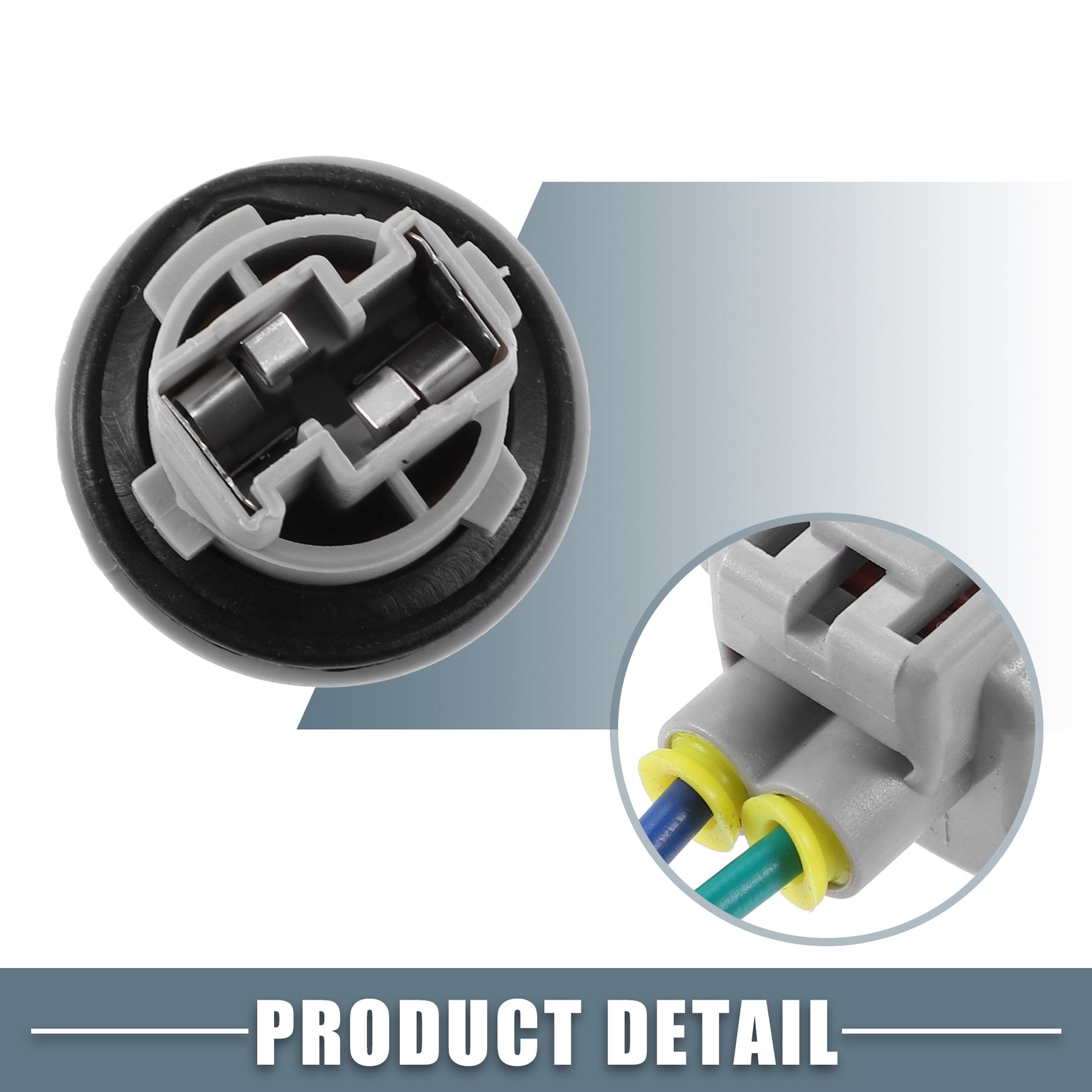 Car Front Rear Turn Signal Light Wiring Harness Socket Holder 90075 ...