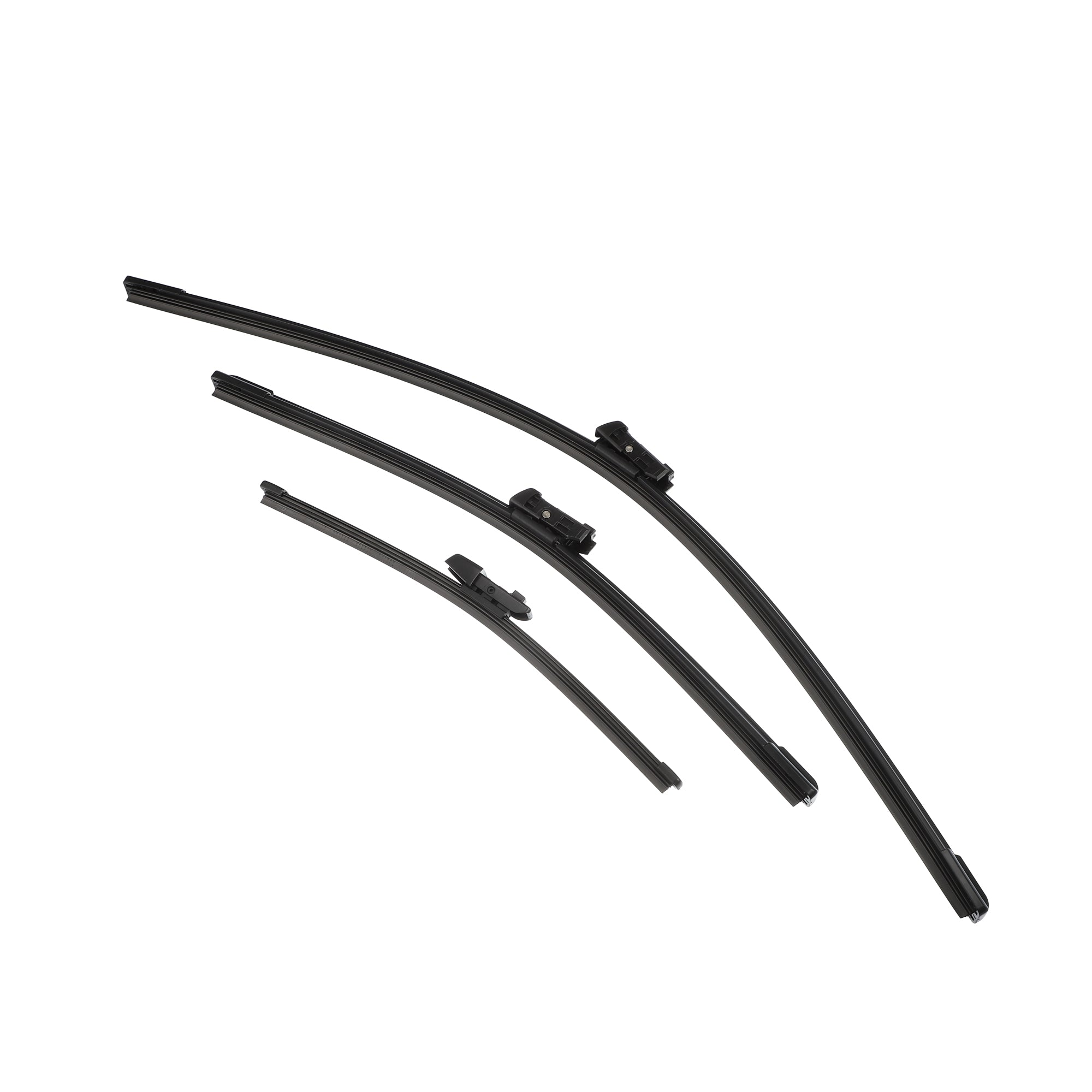 3 Pcs Front Rear Windscreen Wiper Blades Set for VW Polo 6R Hatchback ...