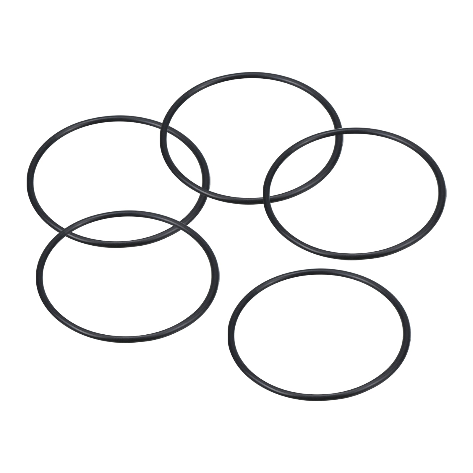 Nitrile Rubber O-Rings 61mm OD 56mm ID 2.65mm Width, 20 Pcs Metric ...