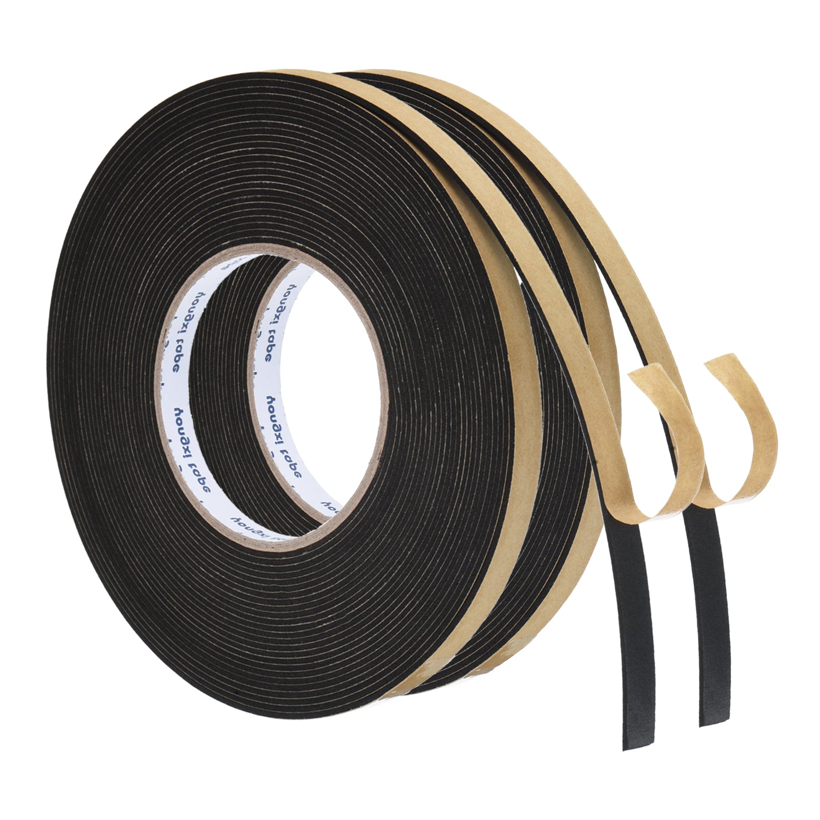 Foam Tape Weather Strip, 2 Rolls 10mmx1.5mmx10m Weather Stripping Door ...