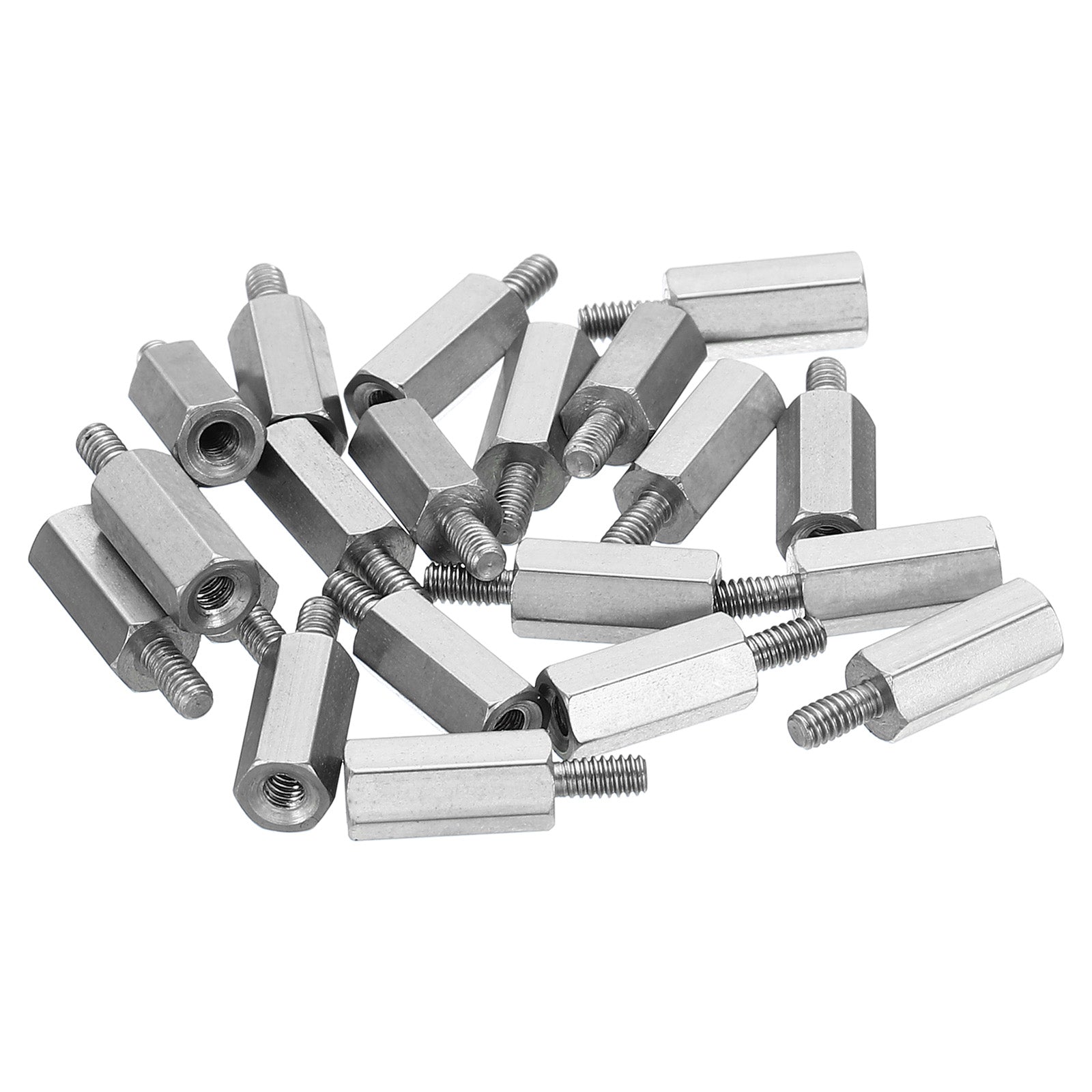 M2x9mm+4mm Male-Female Hex Standoff, 20 Pack Stainless Steel PCB ...