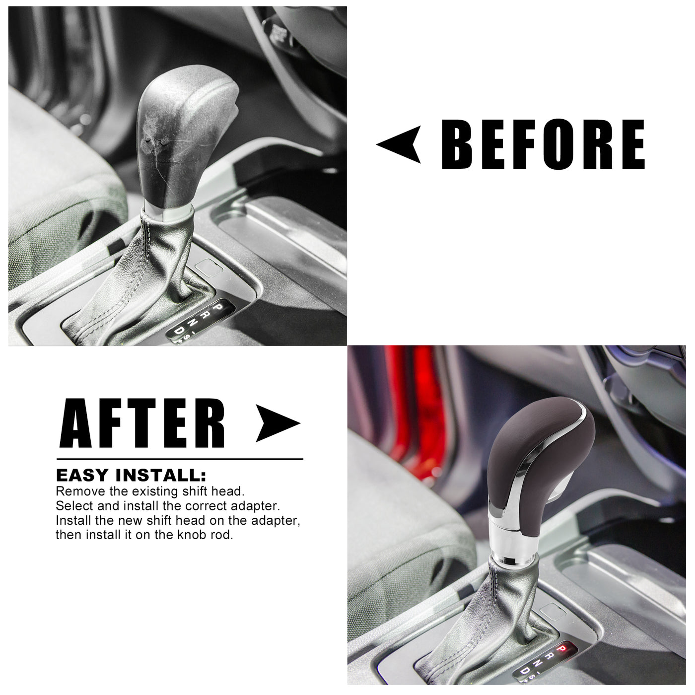 Automatic Gear Stick Shift Knob Transmission Gear Lever Stick Shifter ...