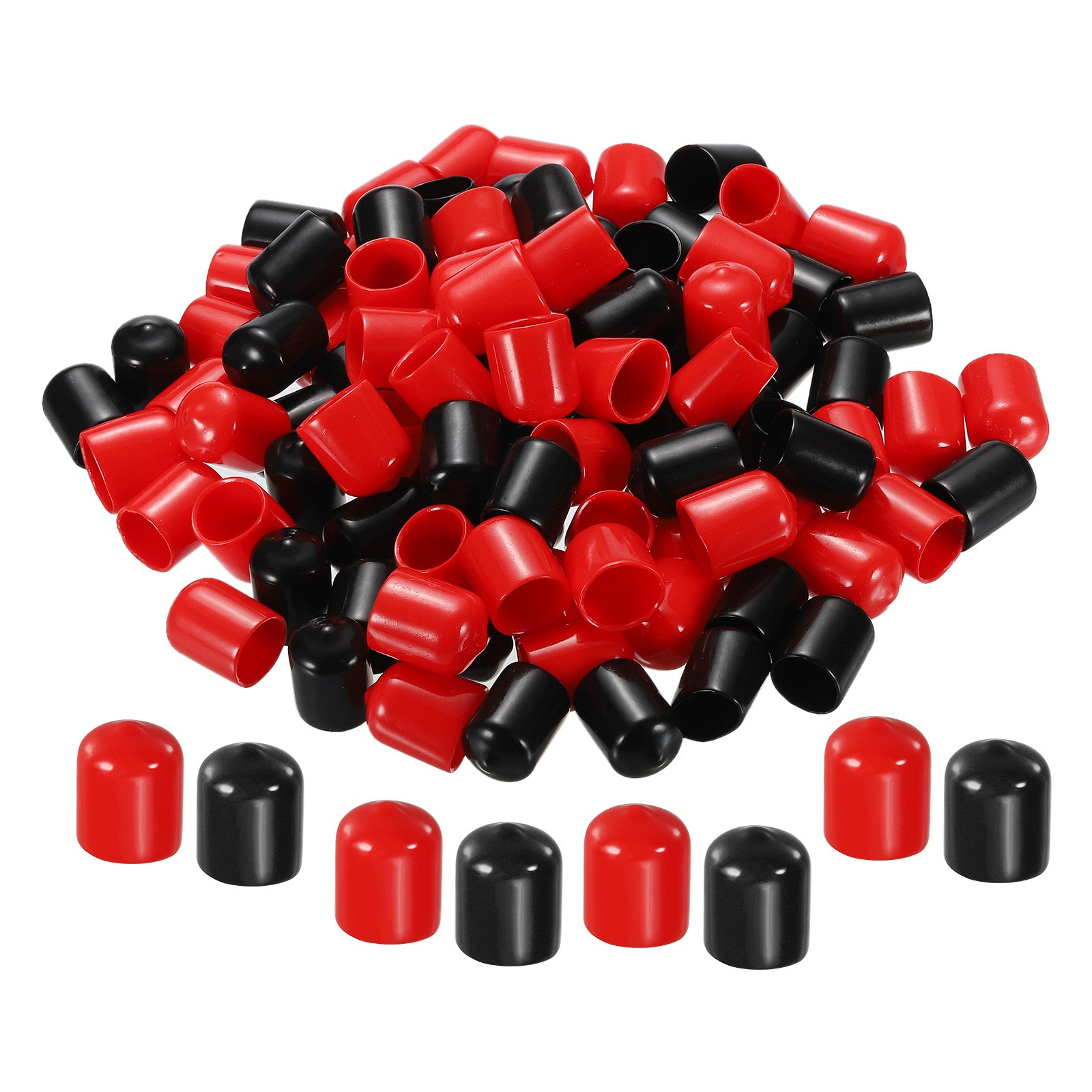 20pcs Rubber End Caps Cover Assortment 1/2 Inch(13mm) Screw Thread ...