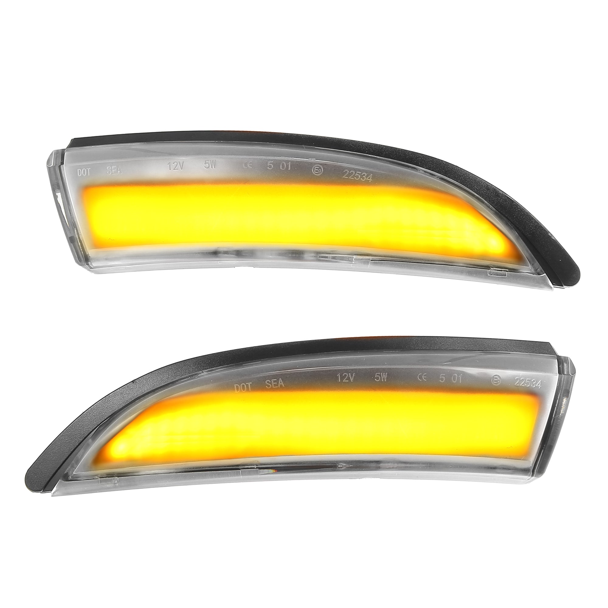 Side Mirror Marker Light Turn Signals Lights 8A61-13B381-AF for Ford ...
