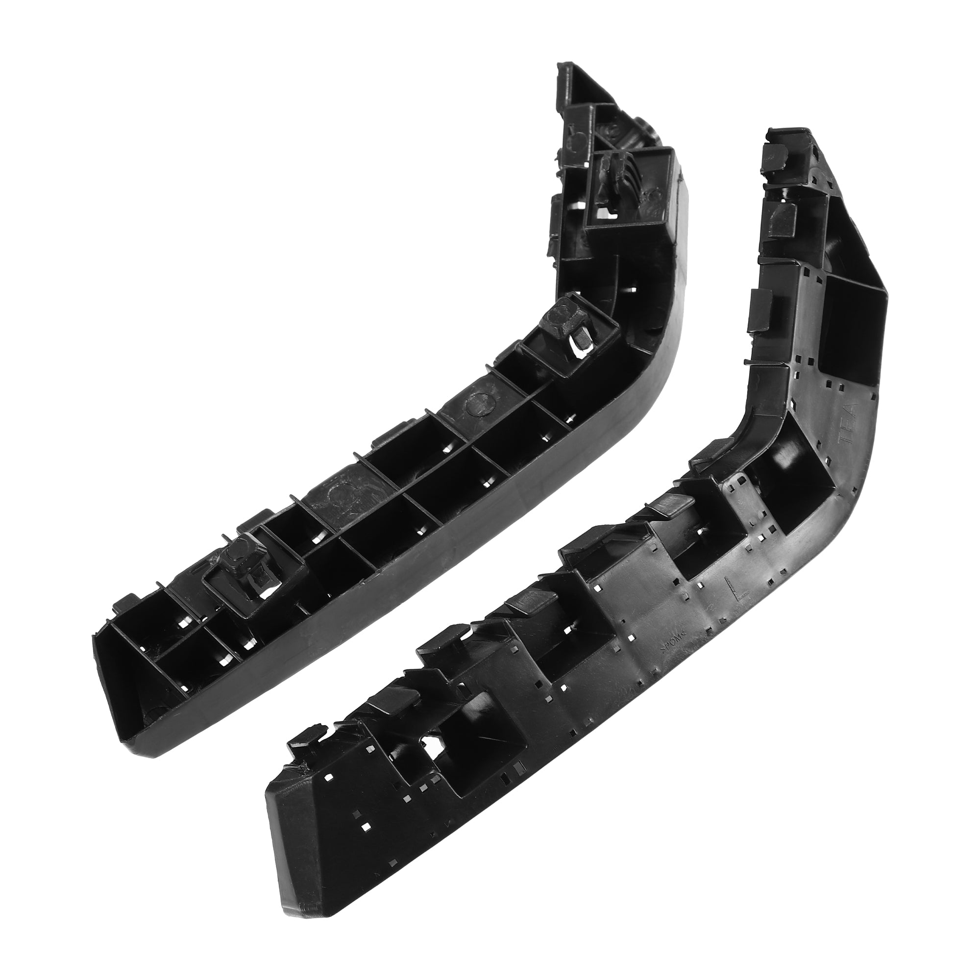 Pair of Front Bumper Bracket Retainer Spacer Mounting Support Driver ...