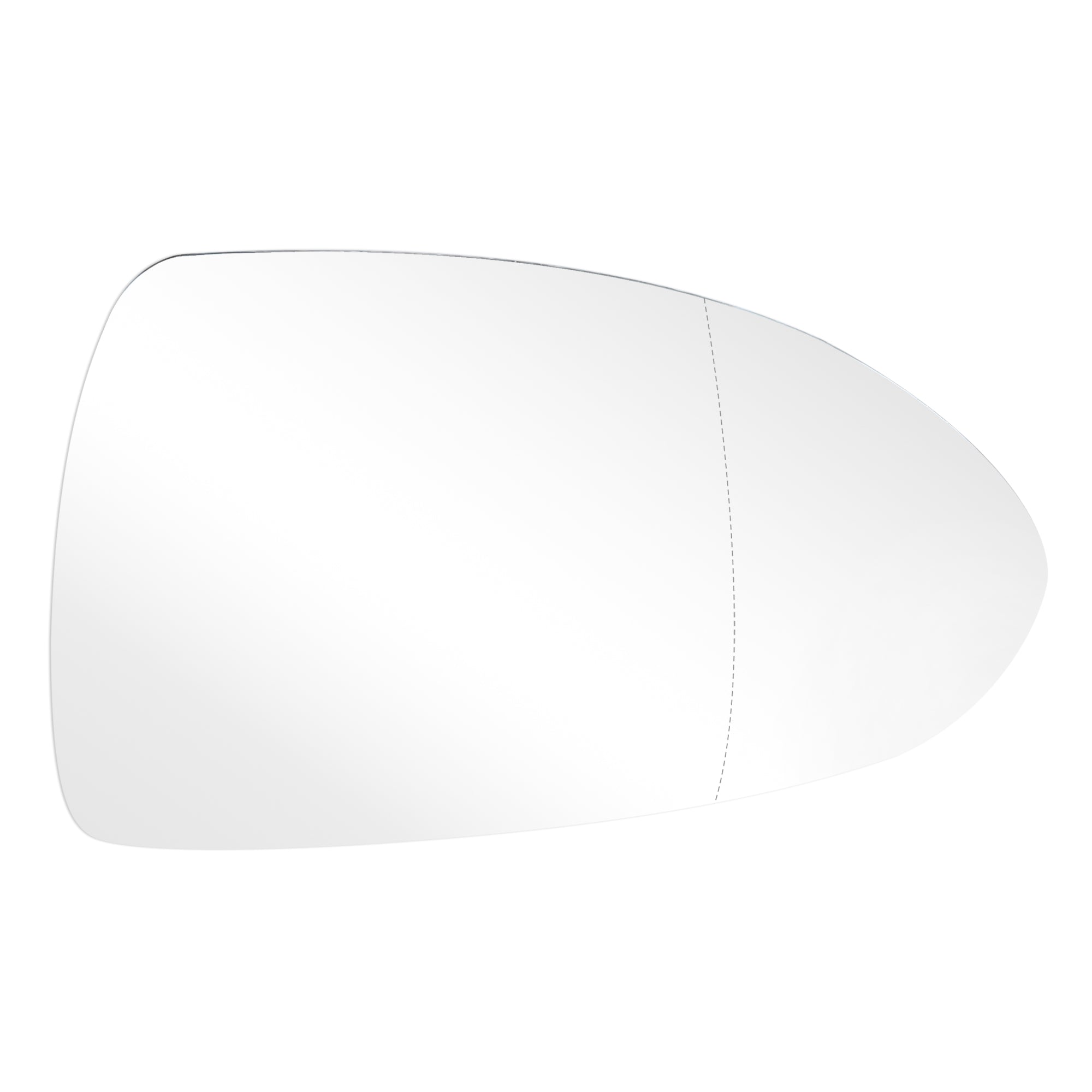 Car Right Side Rearview Heated Mirror Glass with Backing Plate for Opel ...