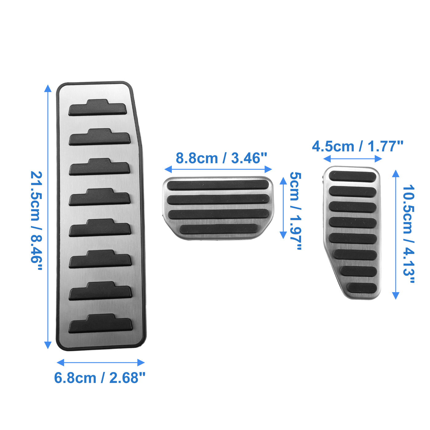 Car Gas Accelerator Brake Foot Rest Pedal Cover Pad for Suzuki Jimny ...