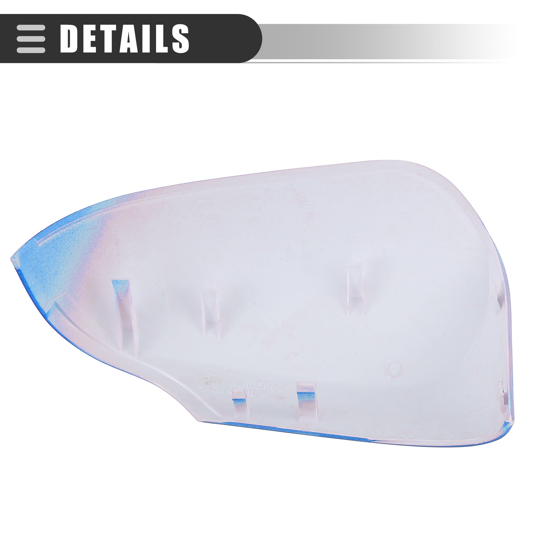Left Side Mirror Cover Cap, Rearview Mirror Cover Cap, for Toyota Yaris ...
