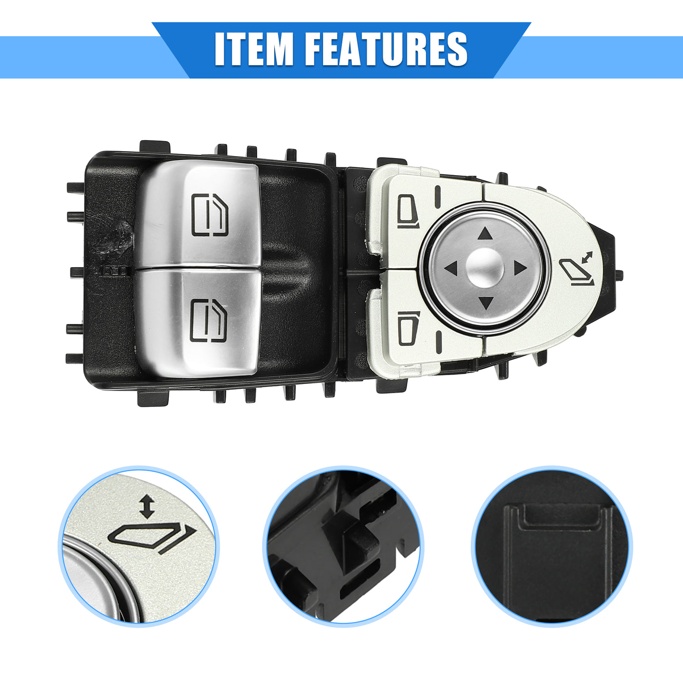 Window Control Switch Compatible for Mercedes-Benz Vito W447 2015-2018 ...