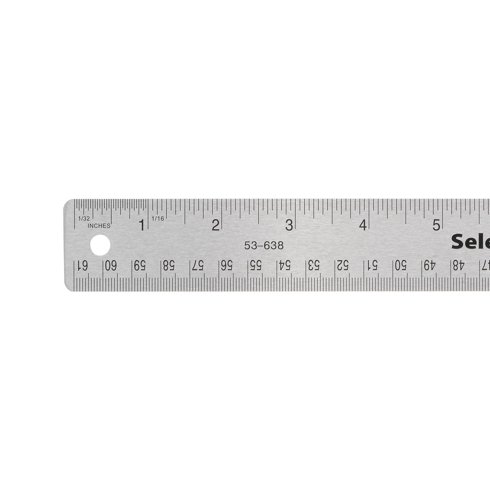 Stainless Steel Rulers with Non-Skid Backing Inch and Metric Ruler ...