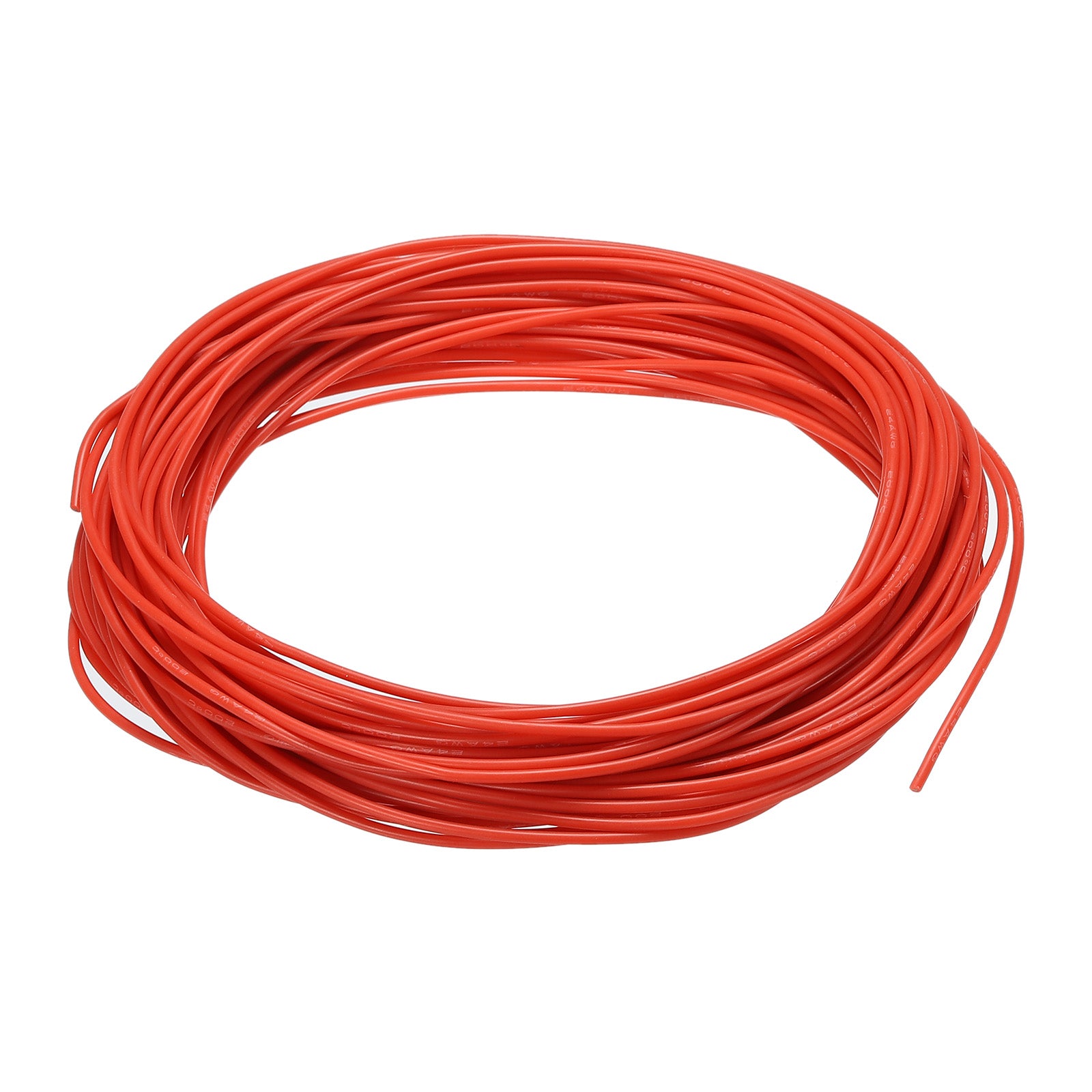 Silicone Wire 26AWG 26 Gauge Flexible Tinned Copper Electrical Wire Red ...