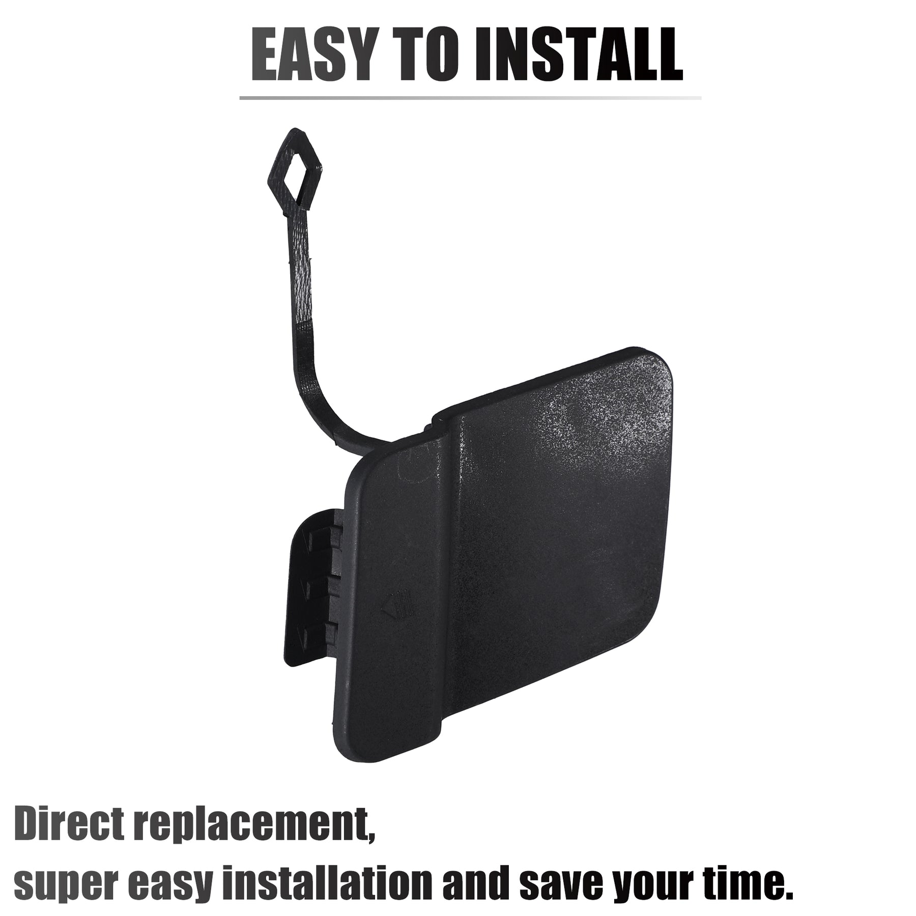 Rear Bumper Tow Hook Cover Car Towing Hook Eye Hole Cover Fit for ...