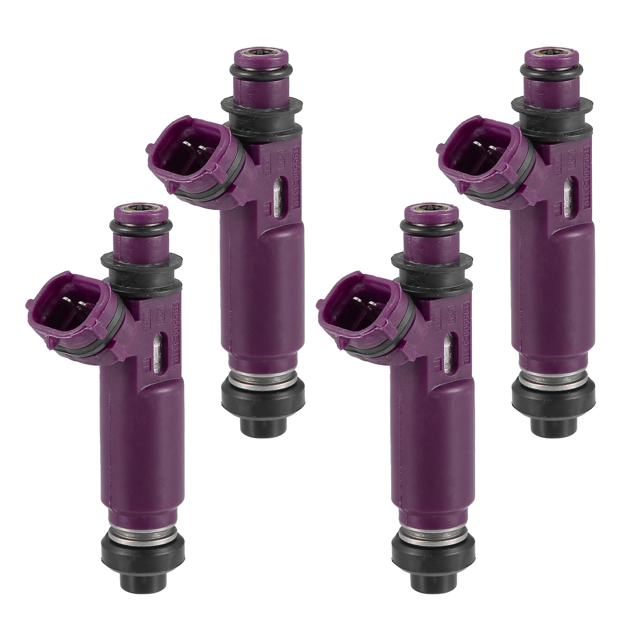 Car Fuel Injector Nozzle Replacement Fit for Mazda Miata - Pack of 4 ...