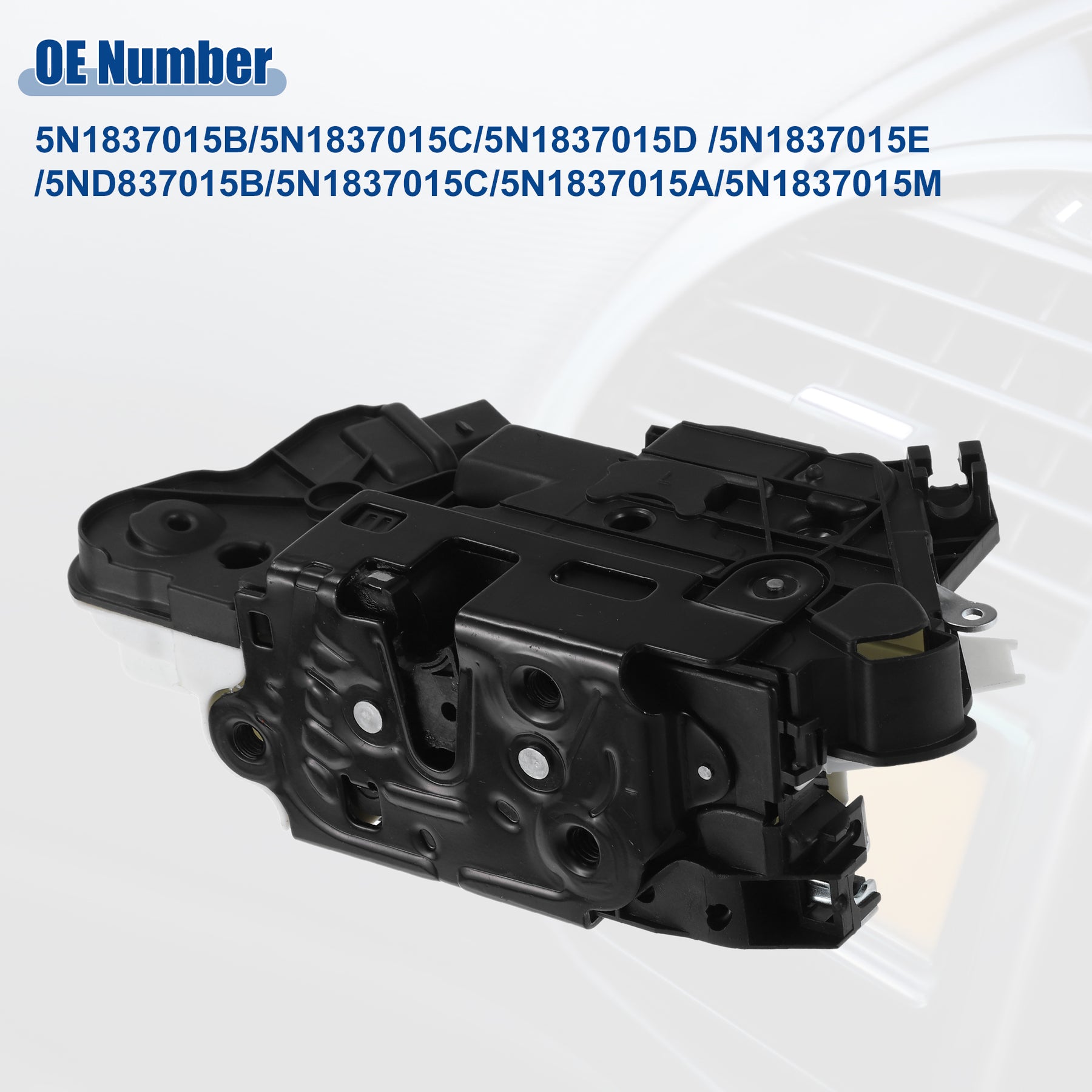 Front Left Side Door Lock Actuator Motor Fit for Volkswagen Tiguan 2012 ...
