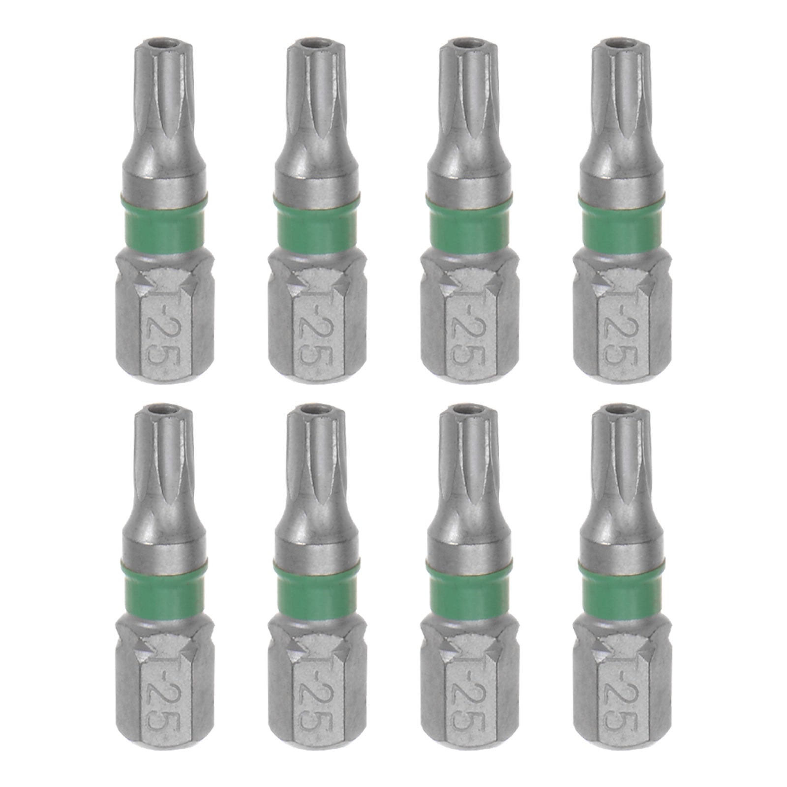 8pcs T25 Torx Hex Screwdriver Bit 1/4" Hex Shank Magnetic Power Drill ...
