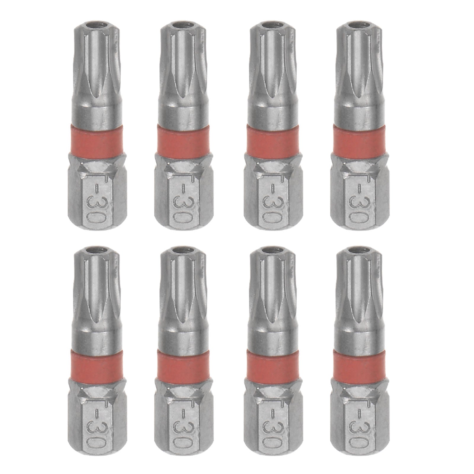 8pcs T30 Torx Hex Screwdriver Bit 1/4" Hex Shank Magnetic Power Drill ...