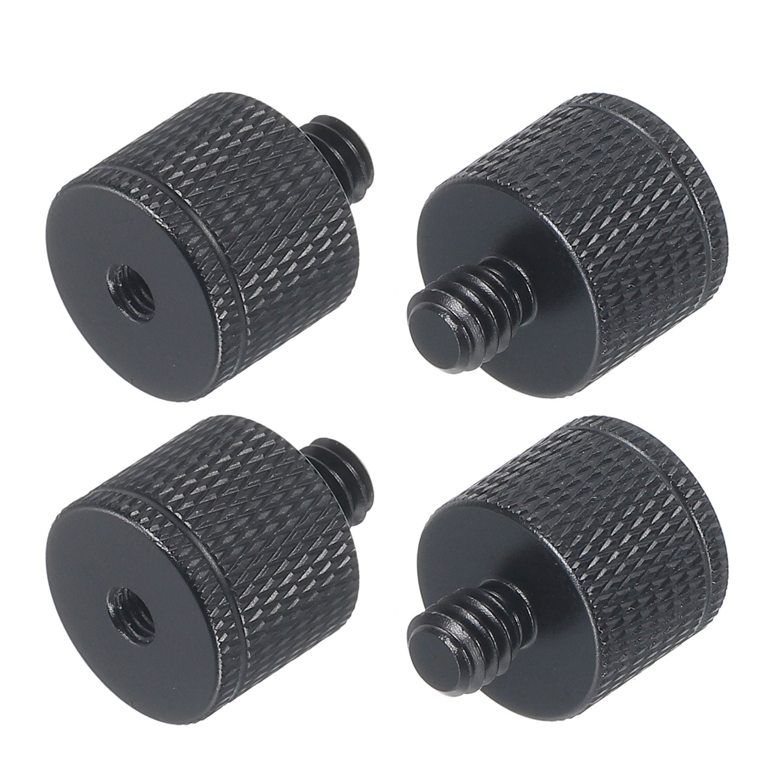 4Pack Mic Stand Adapter M4 Female to 1/4 Male Camera Screw Adapter ...