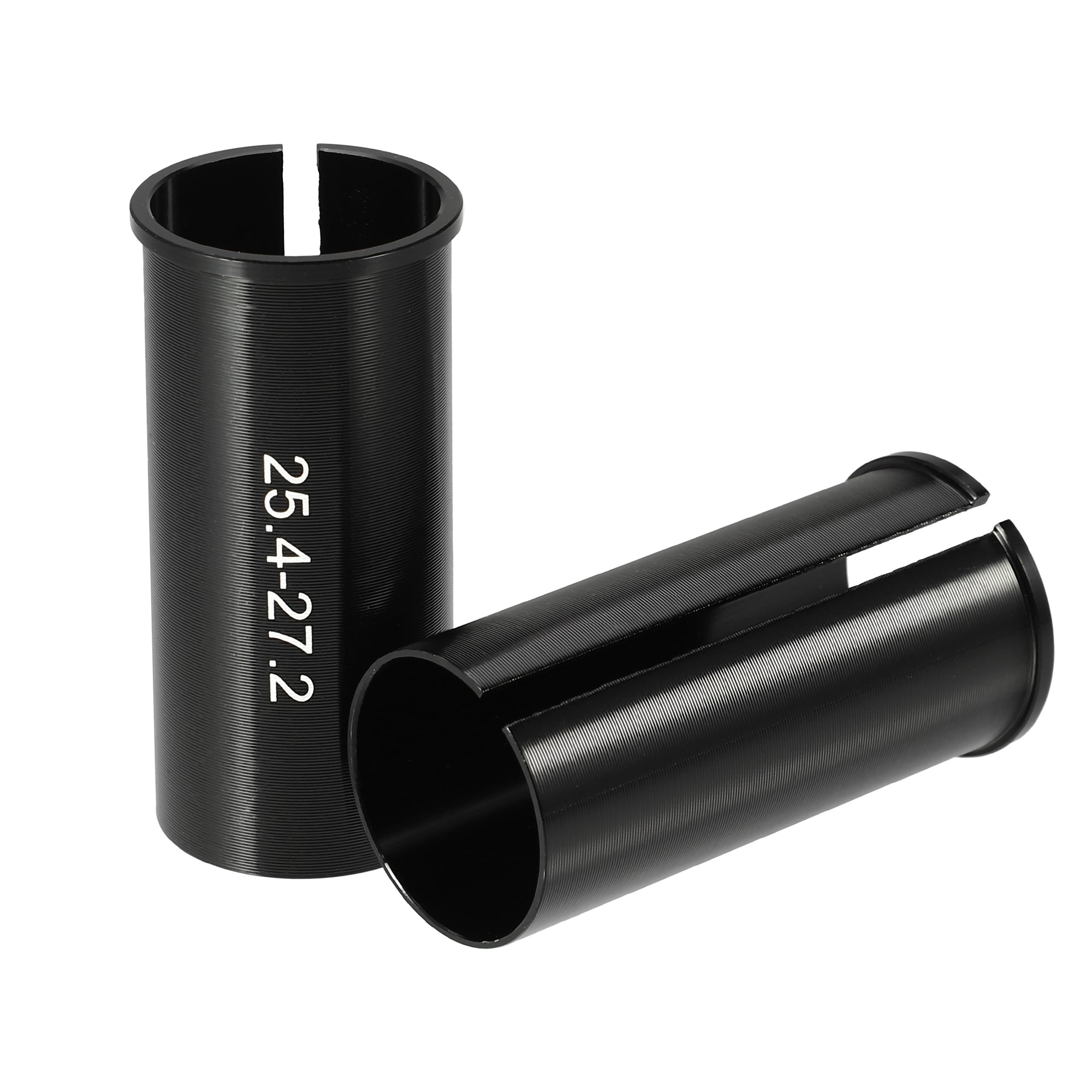 2 Pcs 25.4mm to 27.2mm Bicycle Bike Seat Post Tube Adapter Seatpost ...