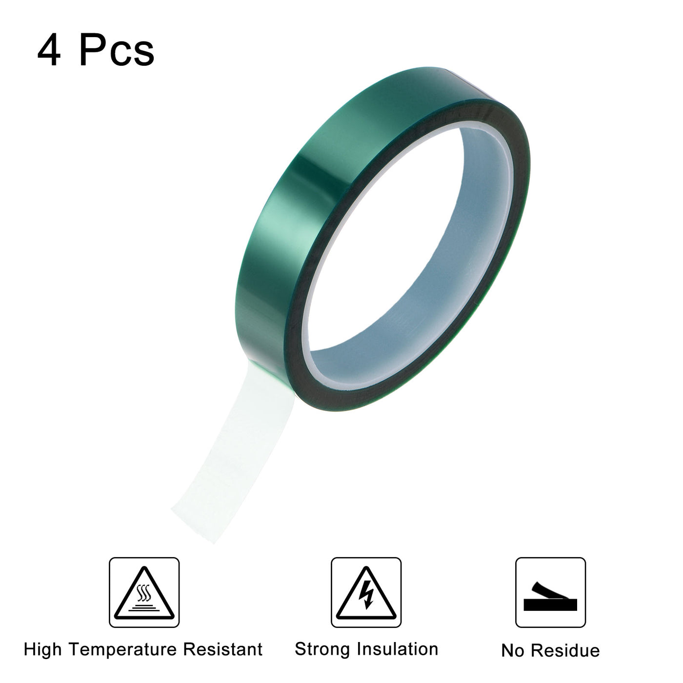 4 Rolls Heat Tape High Temperature 15mmx33m(108ft) Sublimation Tape ...