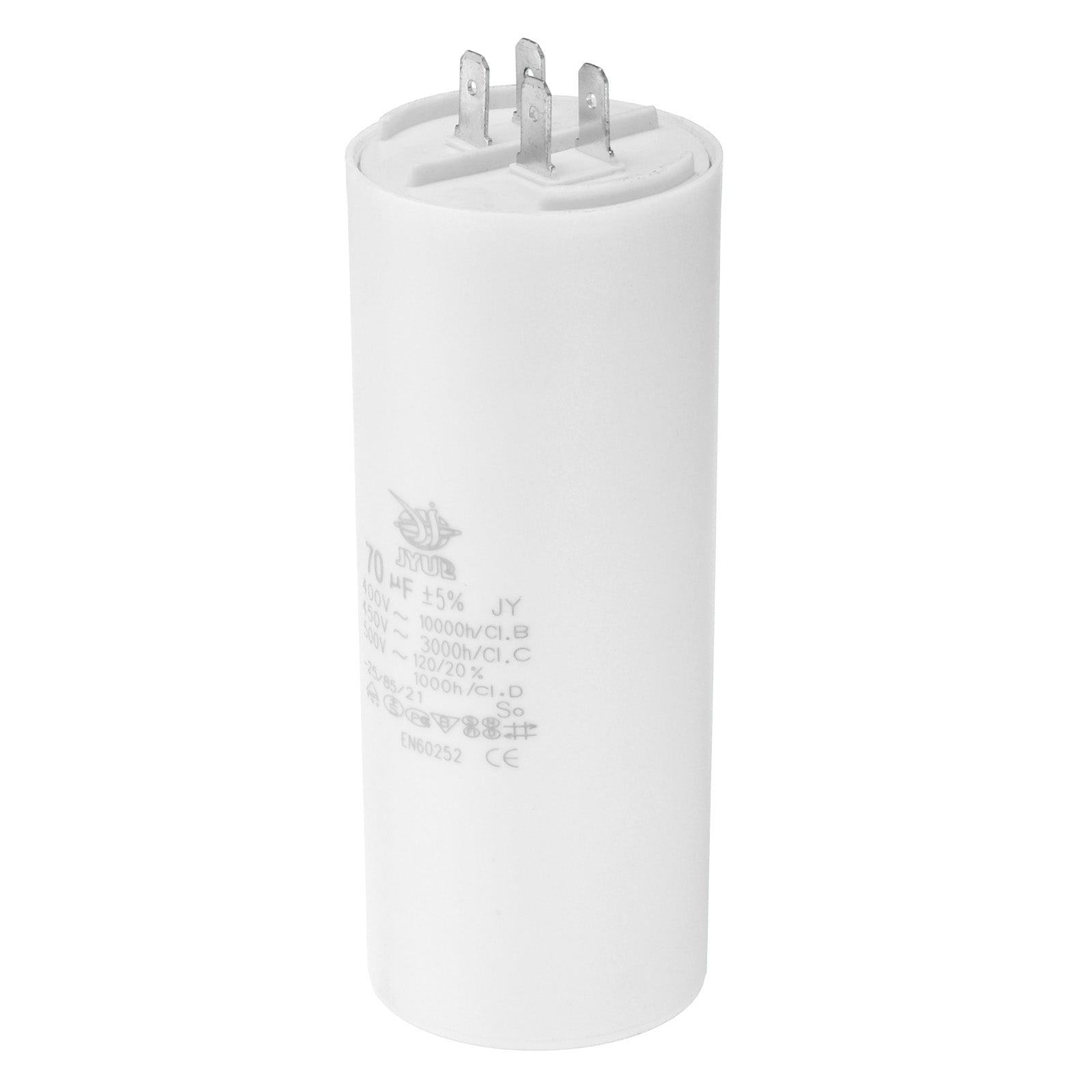 CBB60 70uf Run Capacitor,AC450V 4Pin Double Insert for Motor Star ...