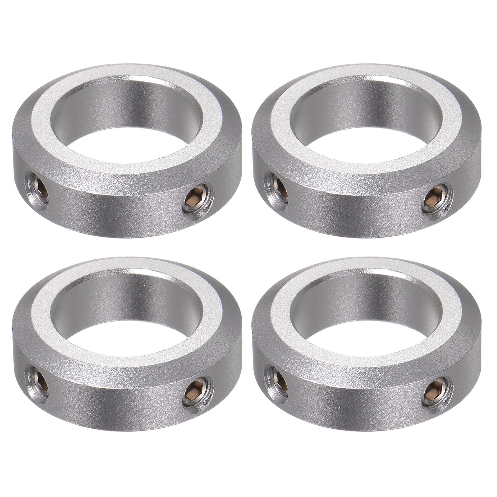 4pcs 22mm Bore Set Screw Shaft Collars Aluminum Alloy, 35mm OD, 10mm ...