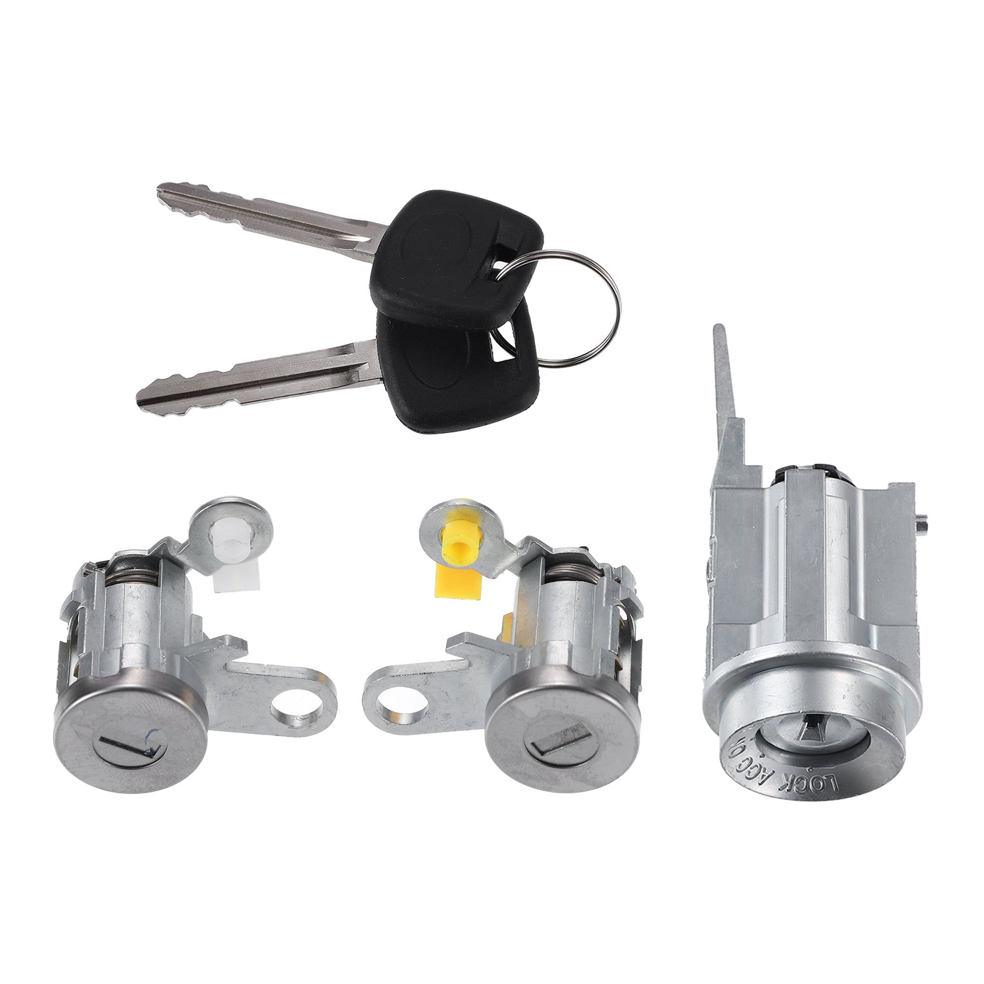 Lock Cylinder Kit, Ignition Lock Cylinder, Door Lock Cylinder, for ...